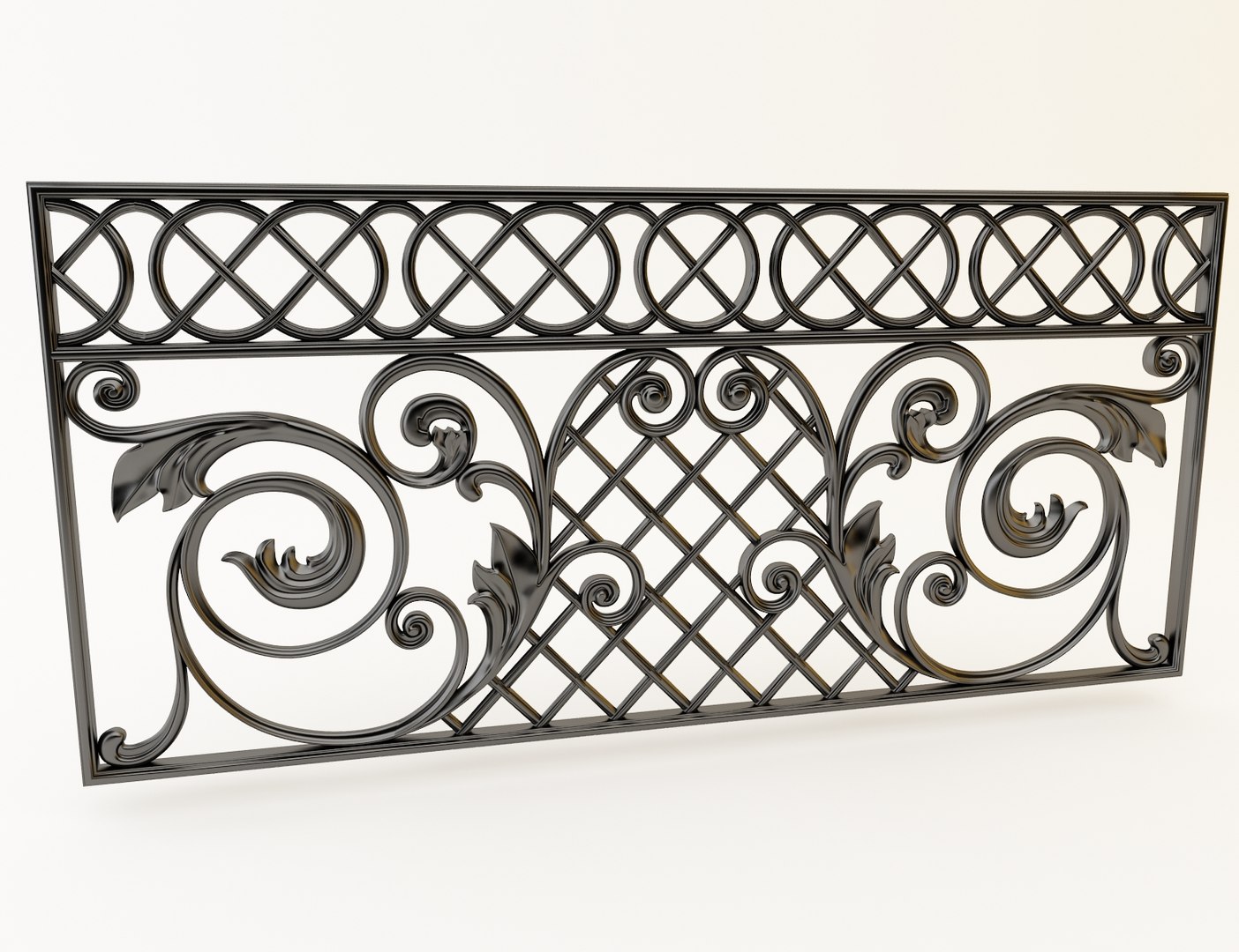 Decor cast iron 3D model | 1148779 | TurboSquid