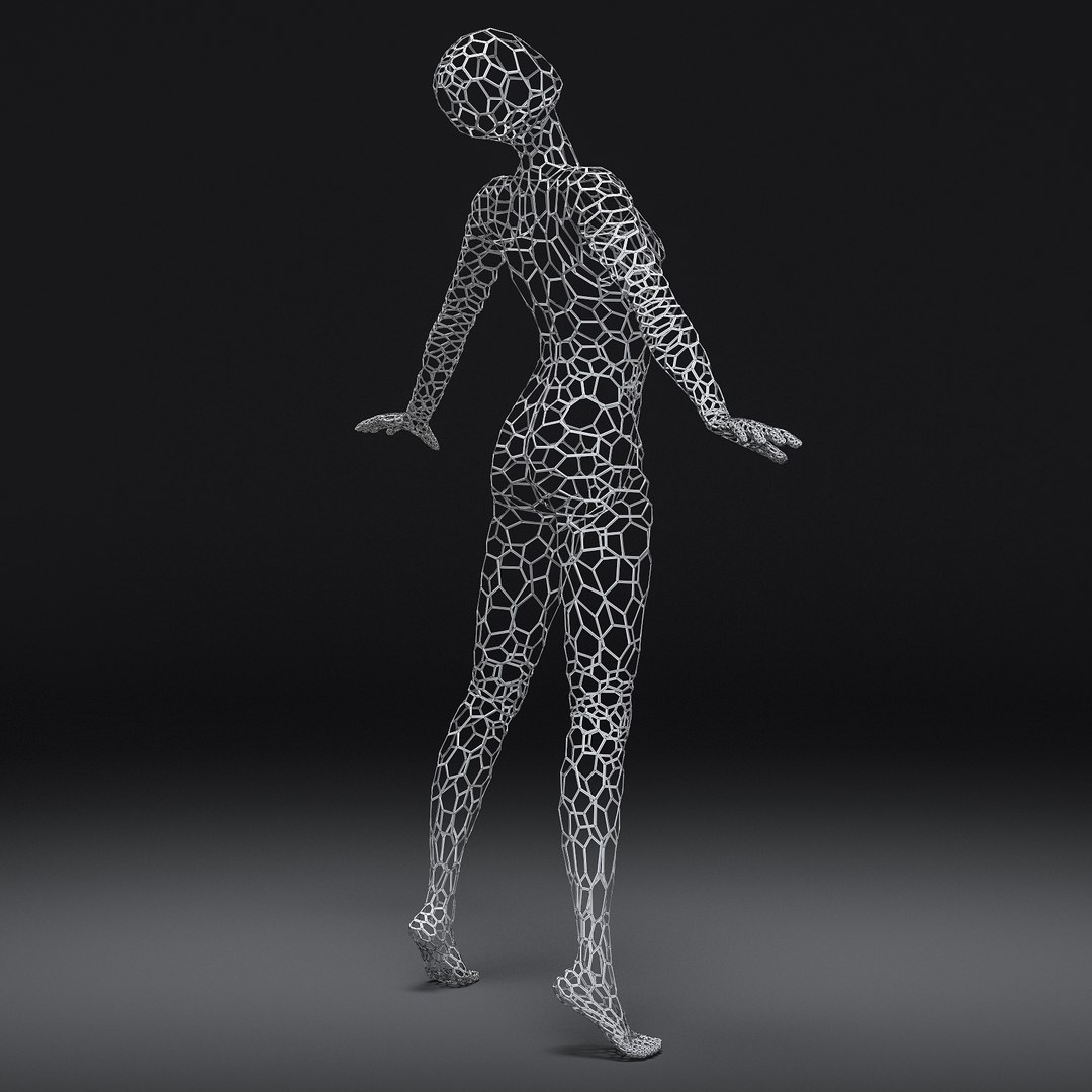 Female Wire Mannequin 3D - TurboSquid 1172133