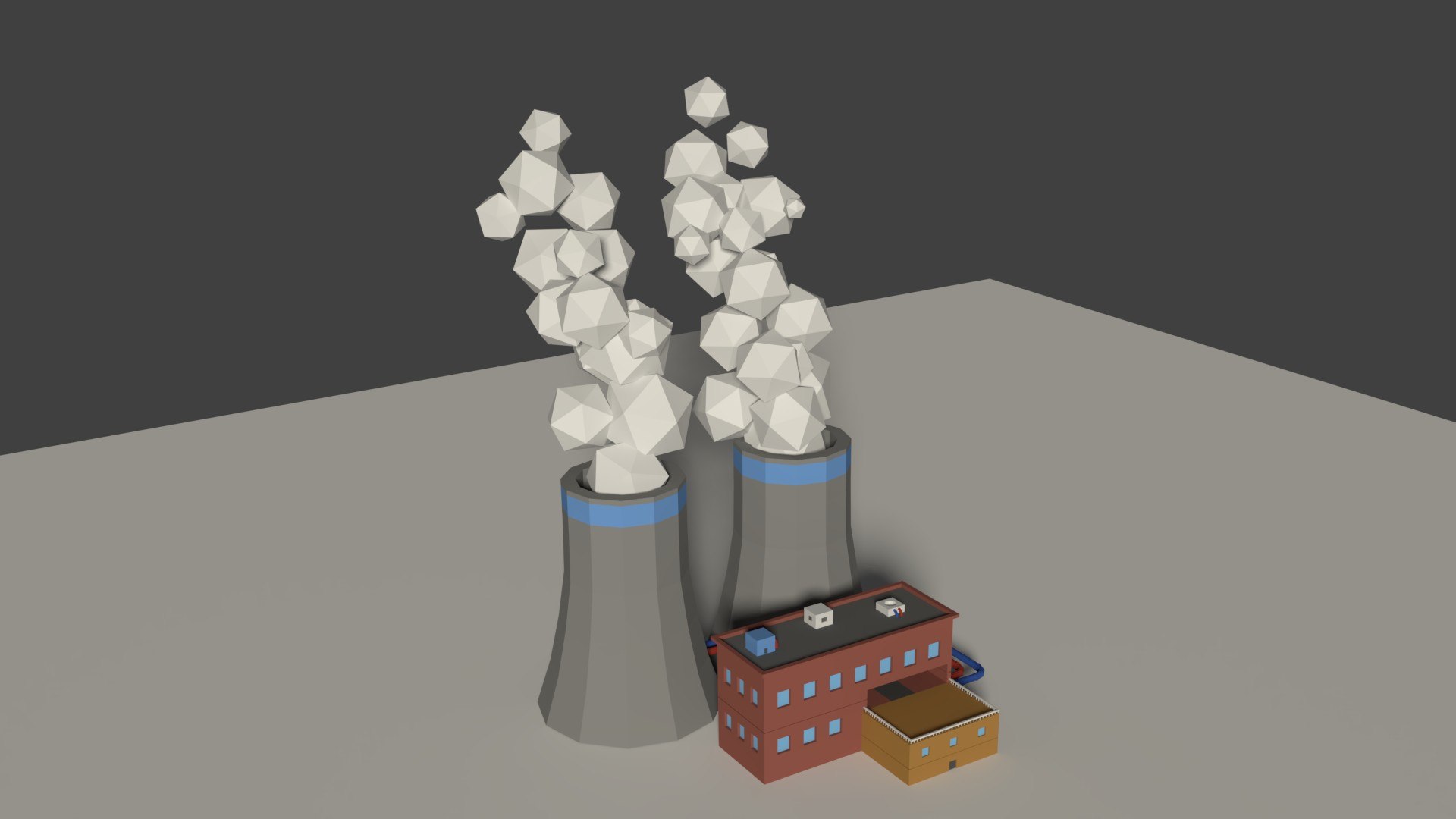 Cartoon Factory 3D Model - TurboSquid 1154975