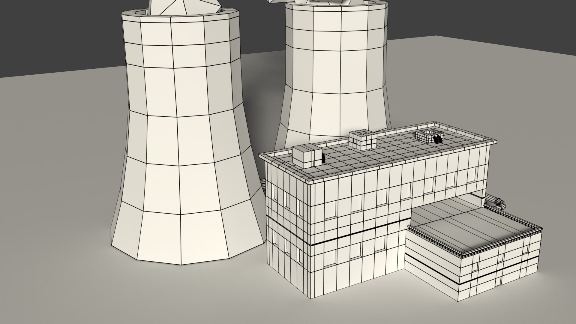 Cartoon Factory 3D Model - TurboSquid 1154975