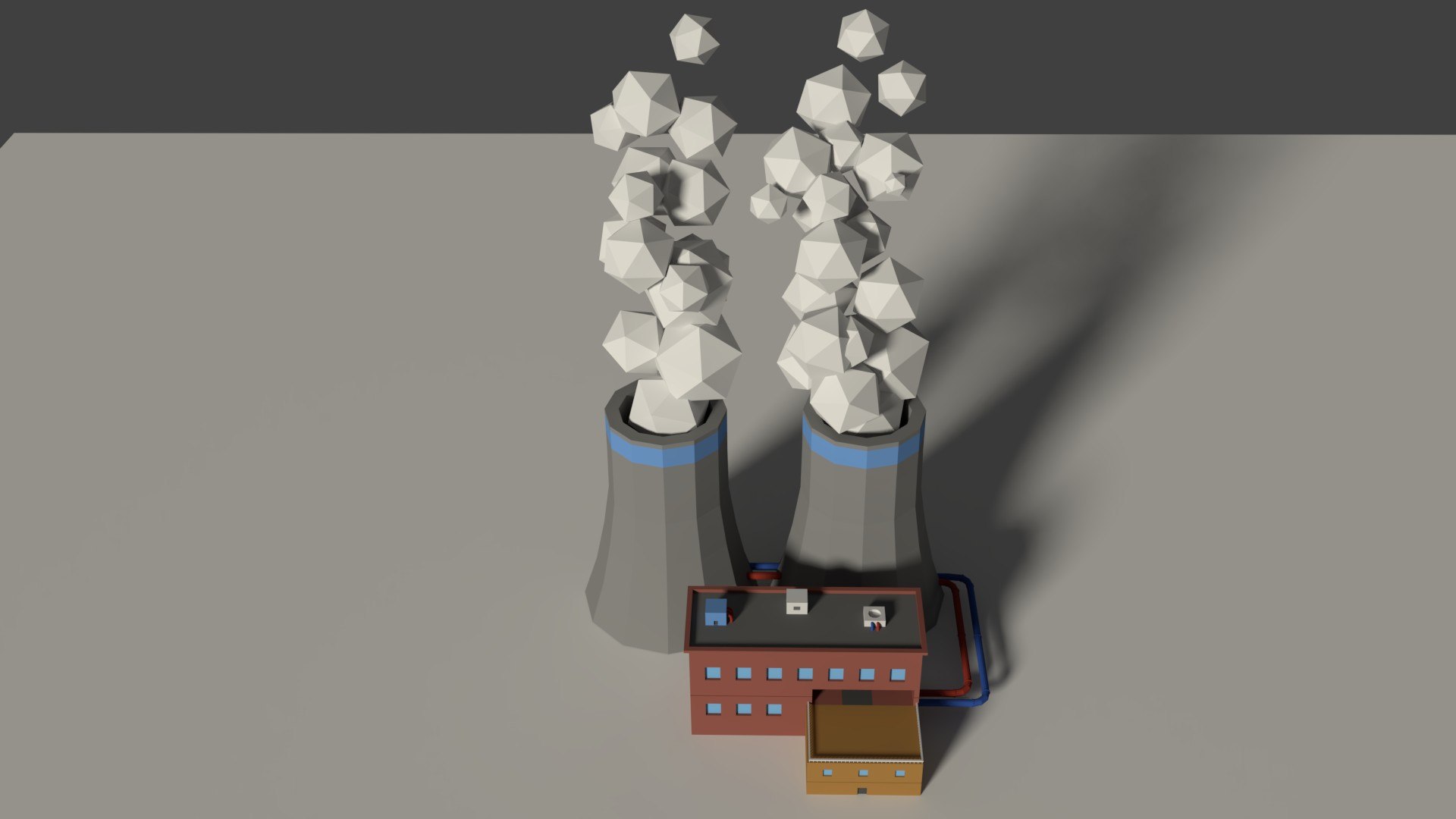 Cartoon Factory 3D Model - TurboSquid 1154975