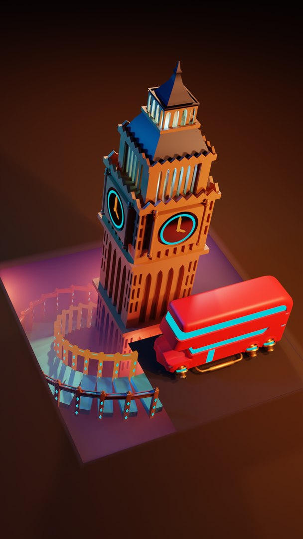 3D Model Cyber Punk London - TurboSquid 1675977