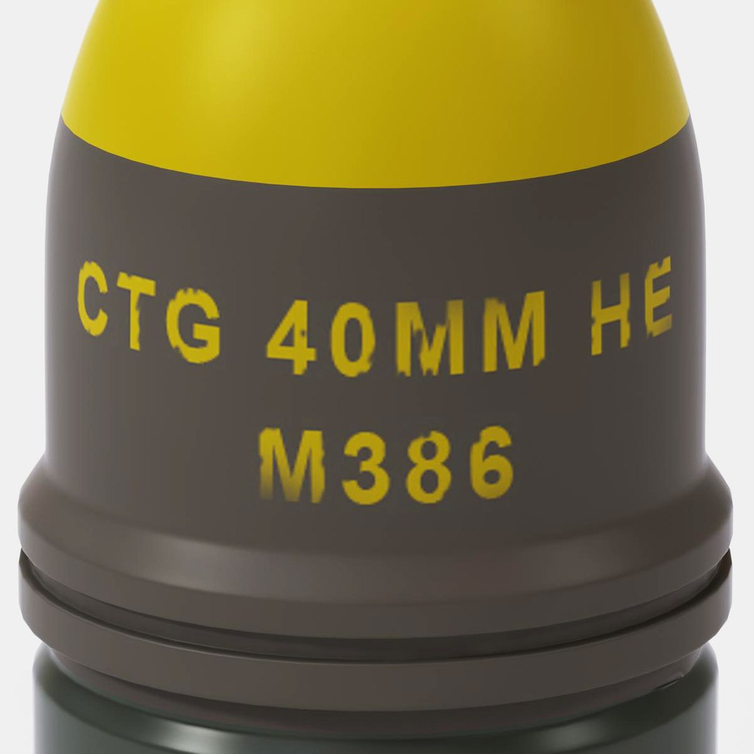 3d model grenades set m781