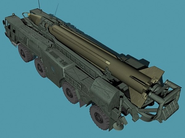 scud scud-b ss-1c 3d model
