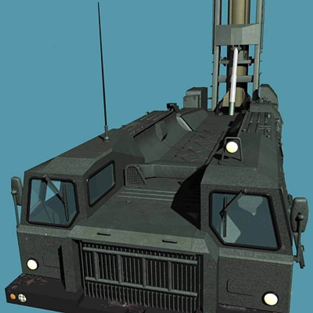 Scud Scud-b Ss-1c 3d Model