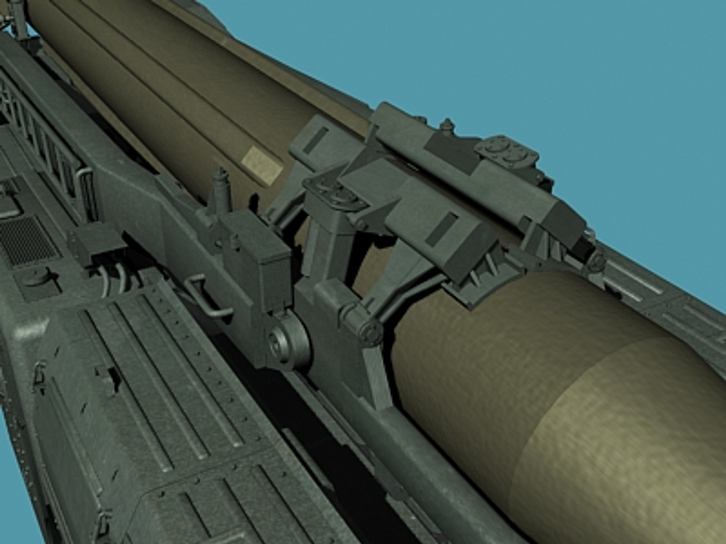 scud scud-b ss-1c 3d model