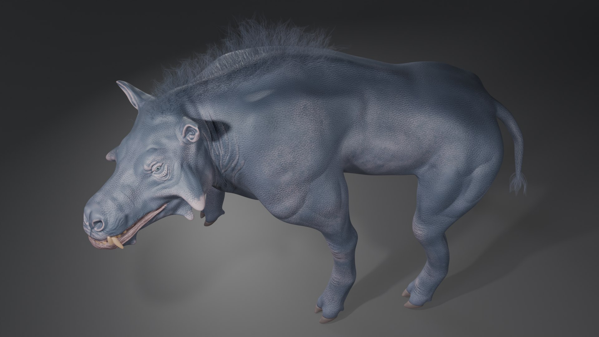 Entelodont 3D Model - TurboSquid 2328444