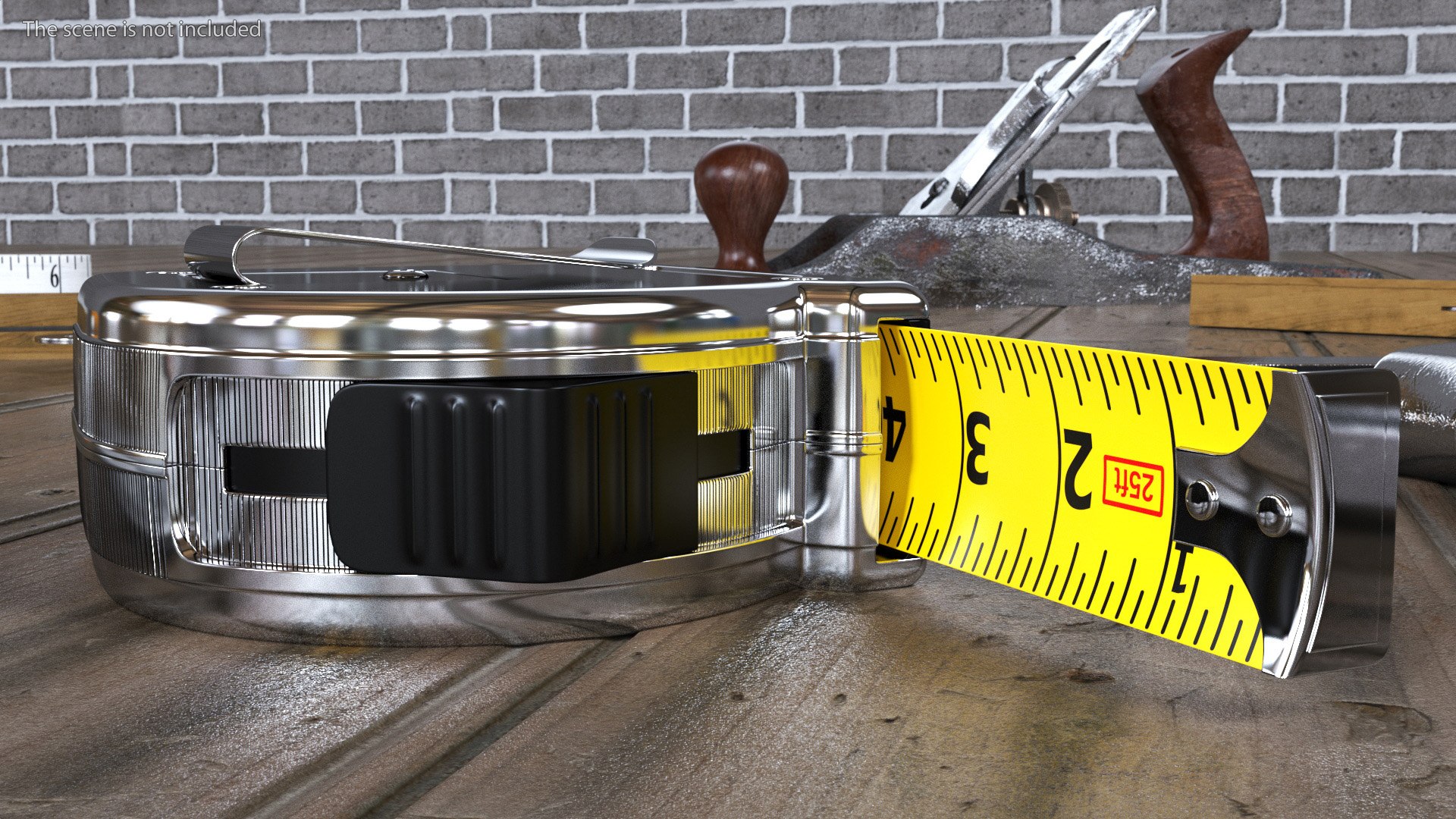 3D Tape Measure 25 Ft - TurboSquid 2035525
