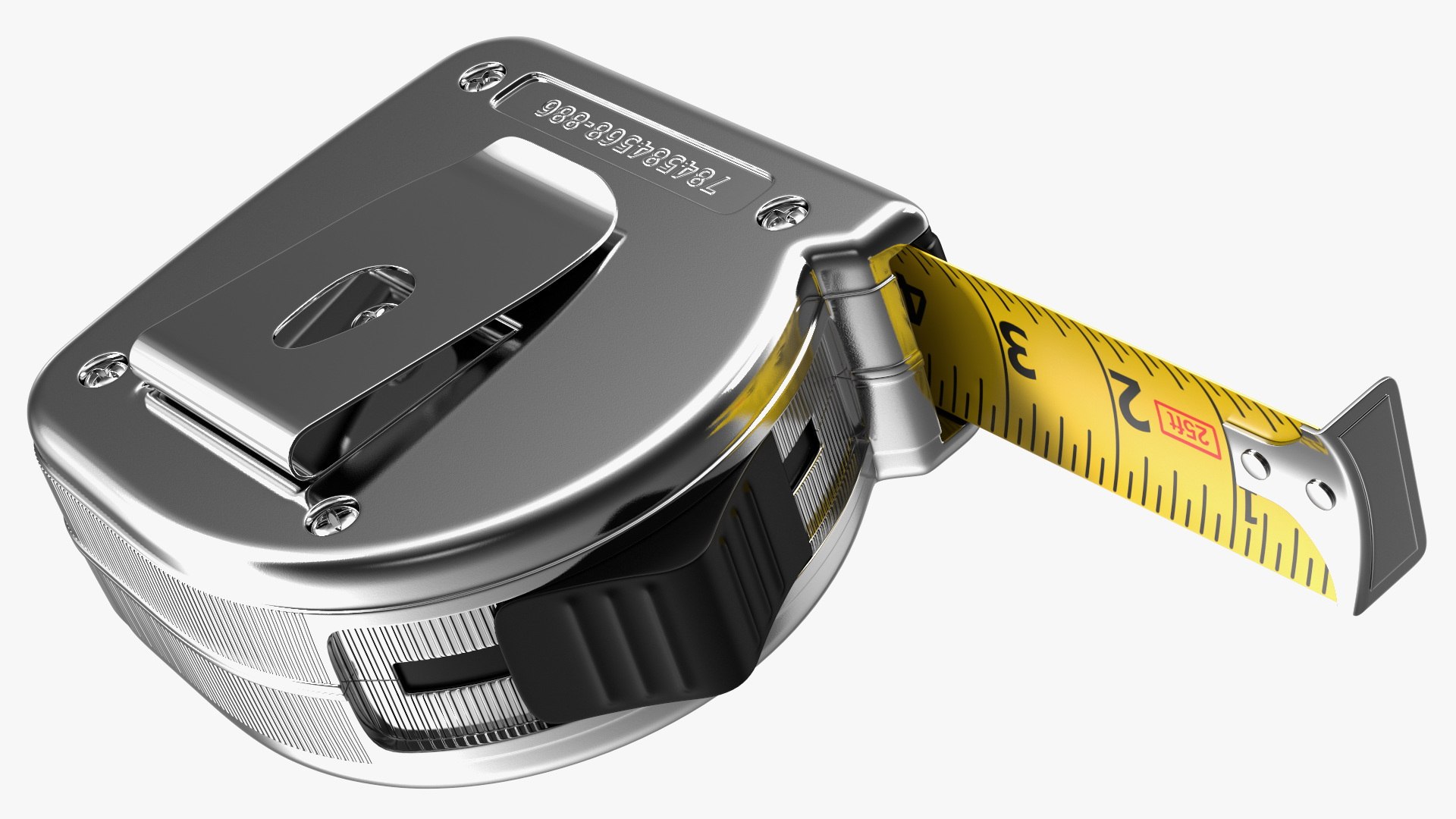 3D Tape Measure 25 ft - TurboSquid 2035525