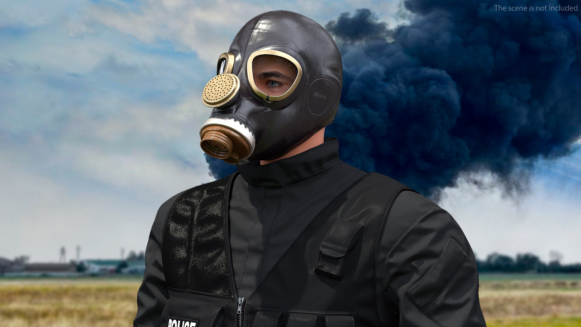 3D Dummy Toxic Mask - TurboSquid 1568455