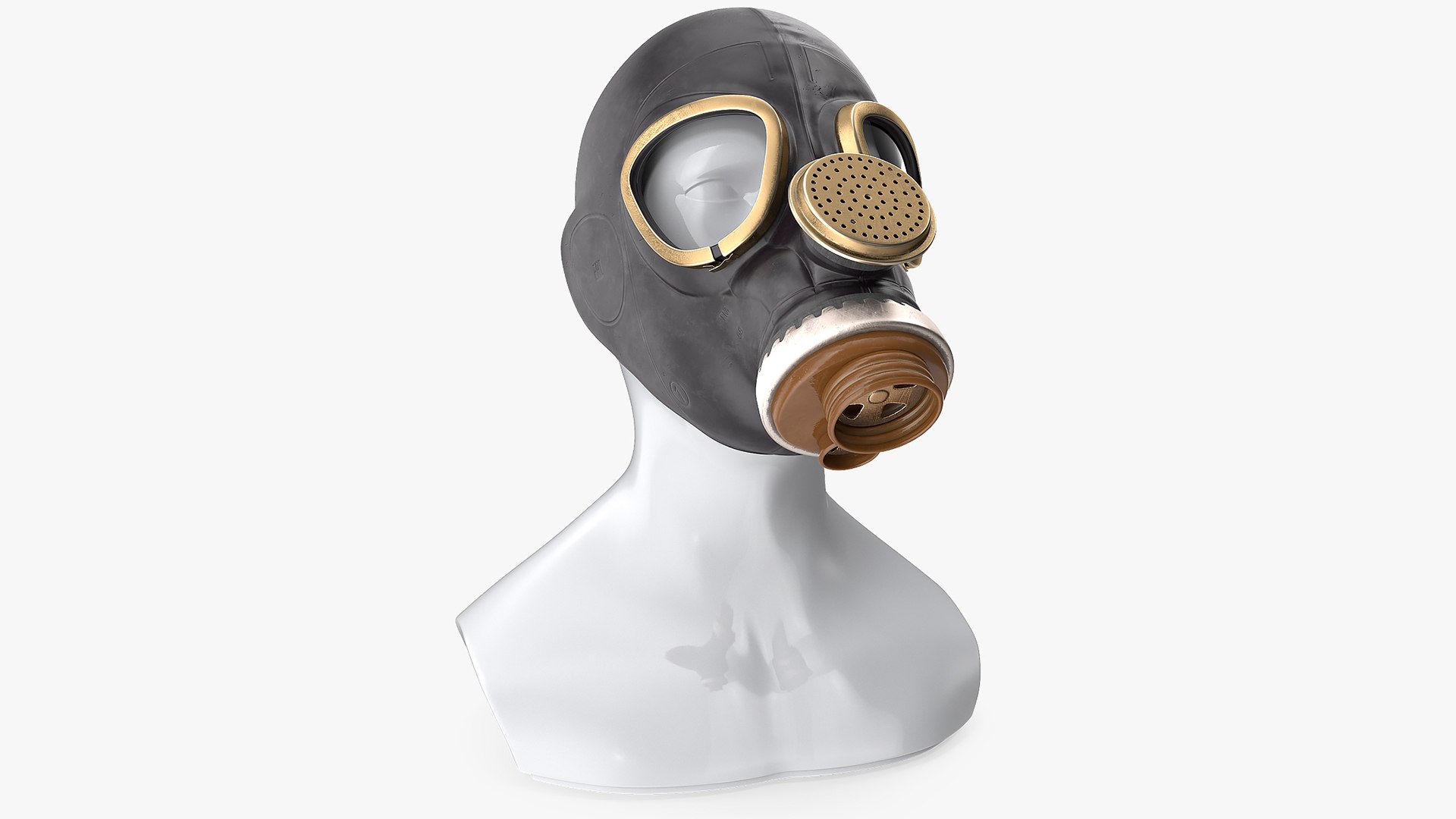 3D dummy toxic mask - TurboSquid 1568455