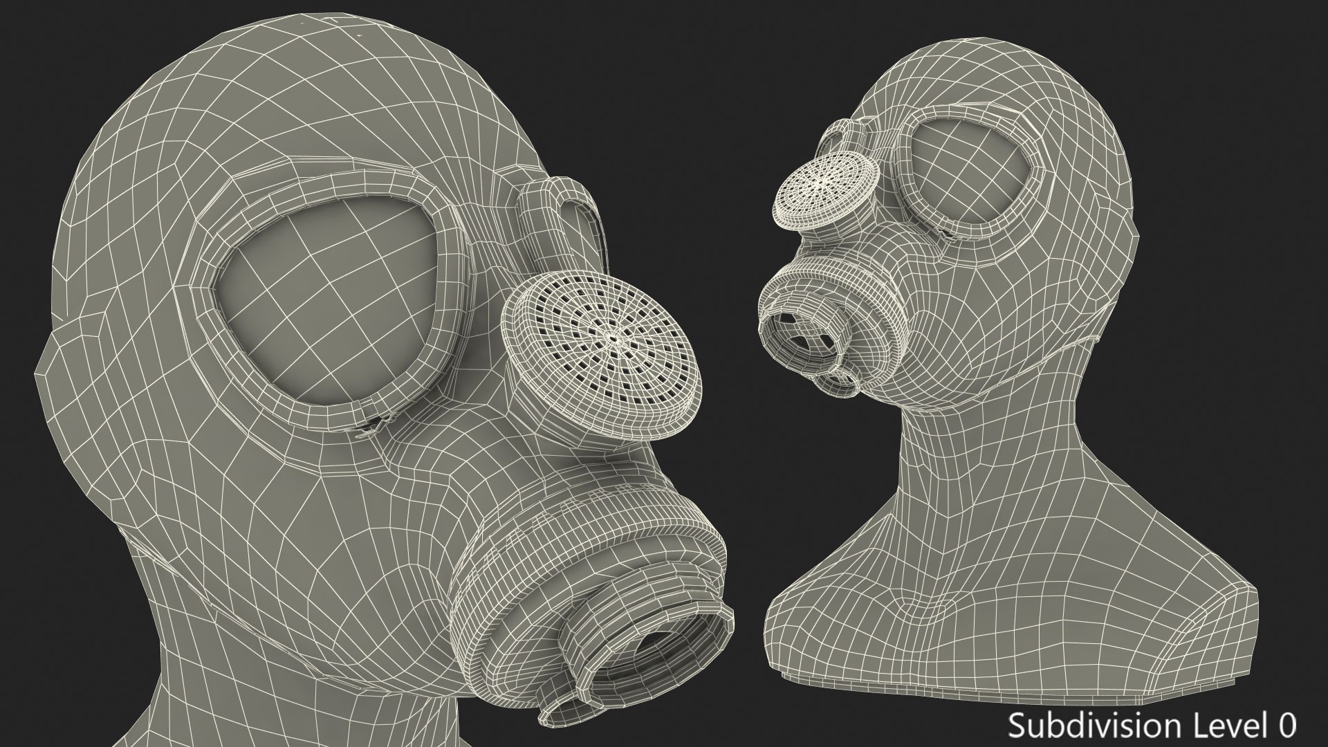 3D Dummy Toxic Mask - TurboSquid 1568455