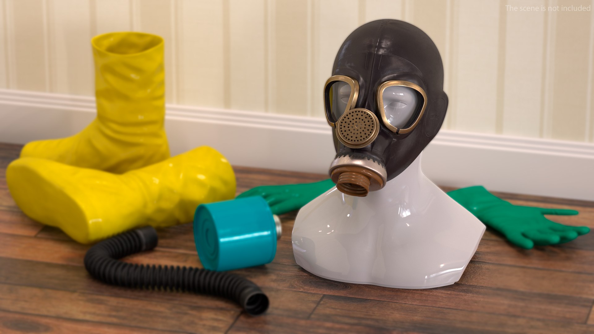 3D Dummy Toxic Mask - TurboSquid 1568455