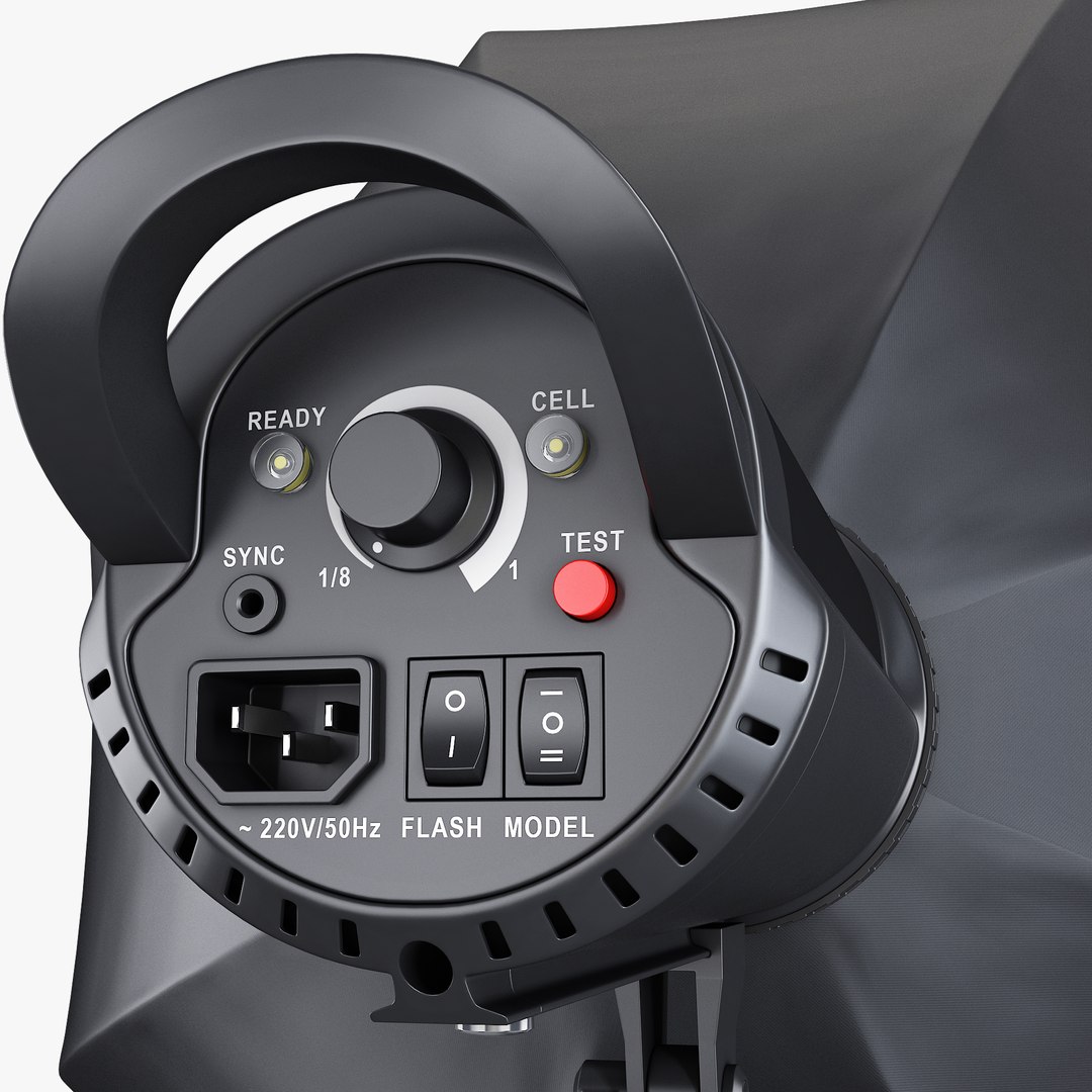 3D Studio Softbox Octagon Light M 2 - TurboSquid 2153214