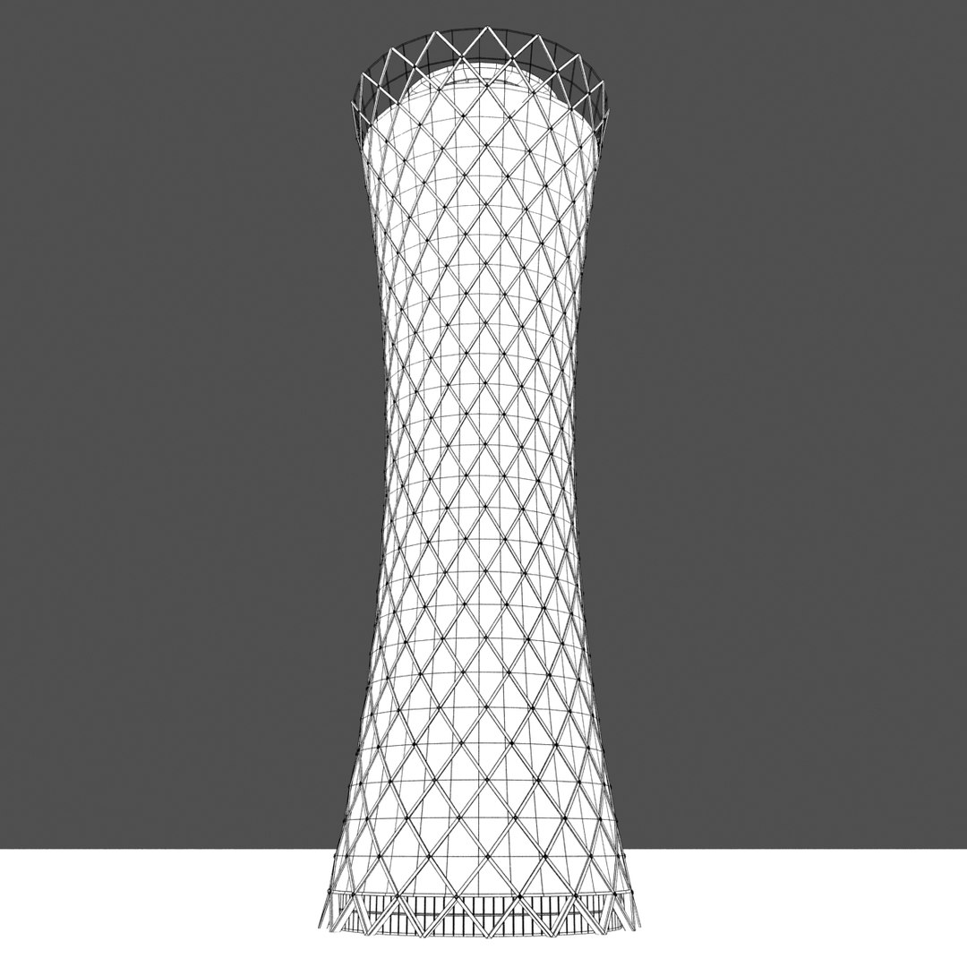 3d Model Tornado Tower