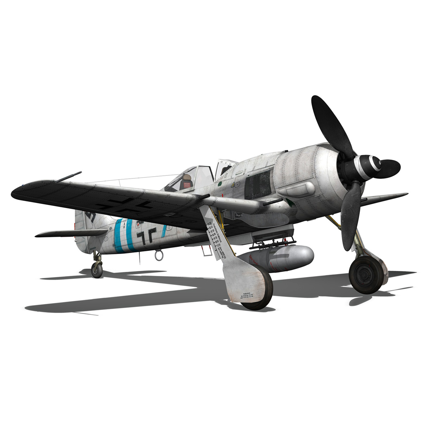 Focke wulf - fw190 3D - TurboSquid 1303976