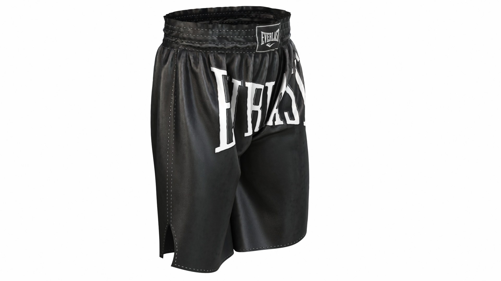 3D Boxing Short Black - TurboSquid 1947915