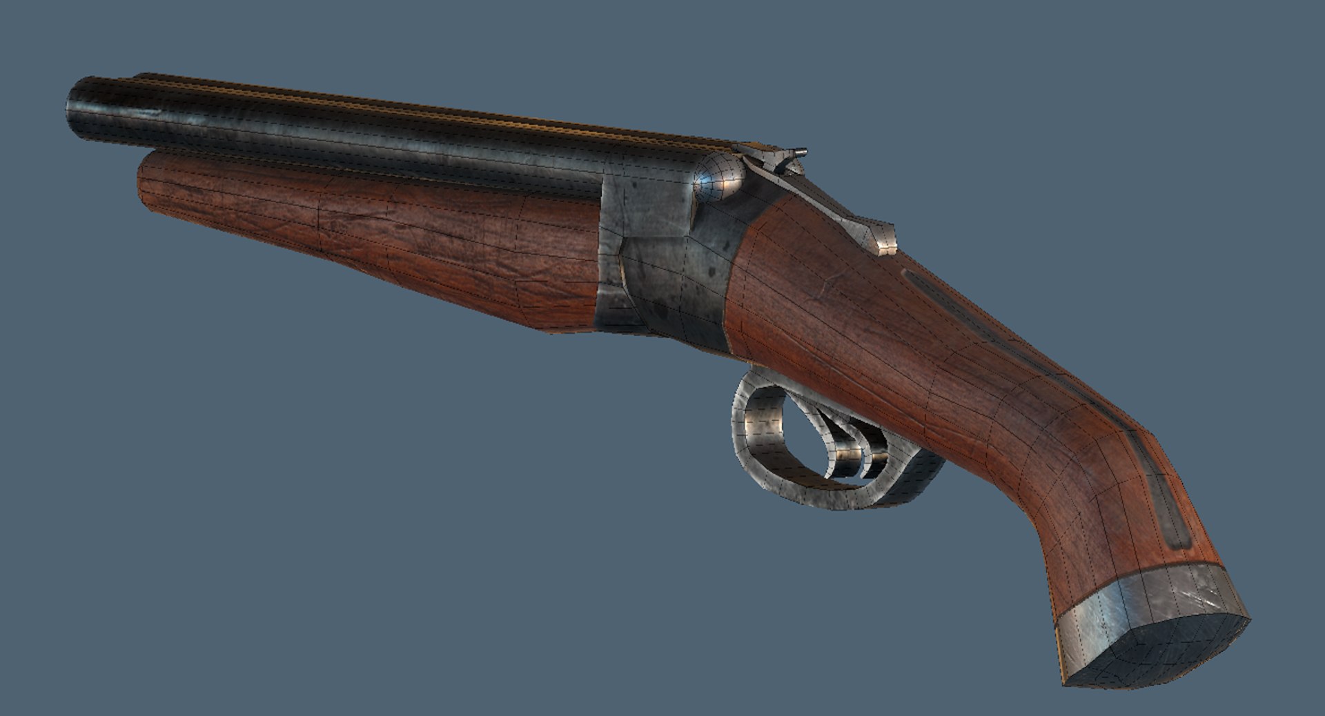 3D Obrez Pistol - TurboSquid 1235669