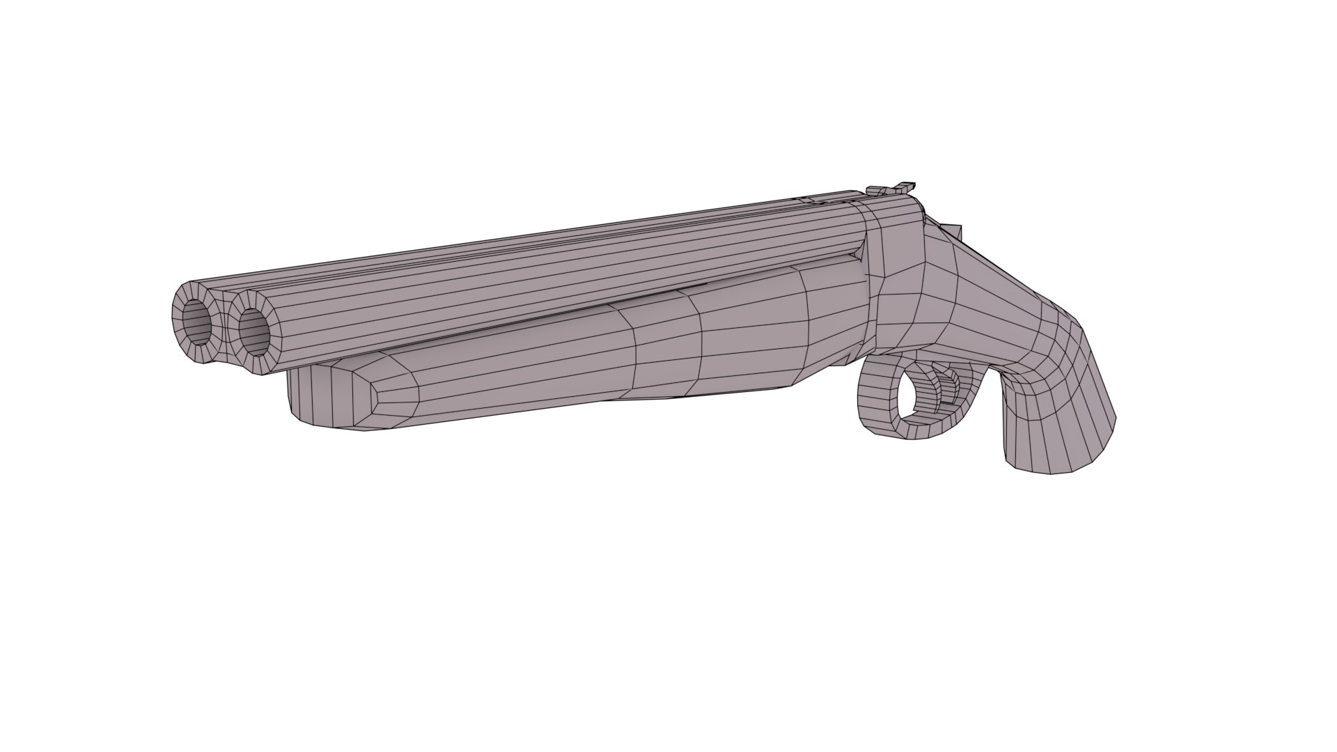 3D Obrez Pistol - TurboSquid 1235669