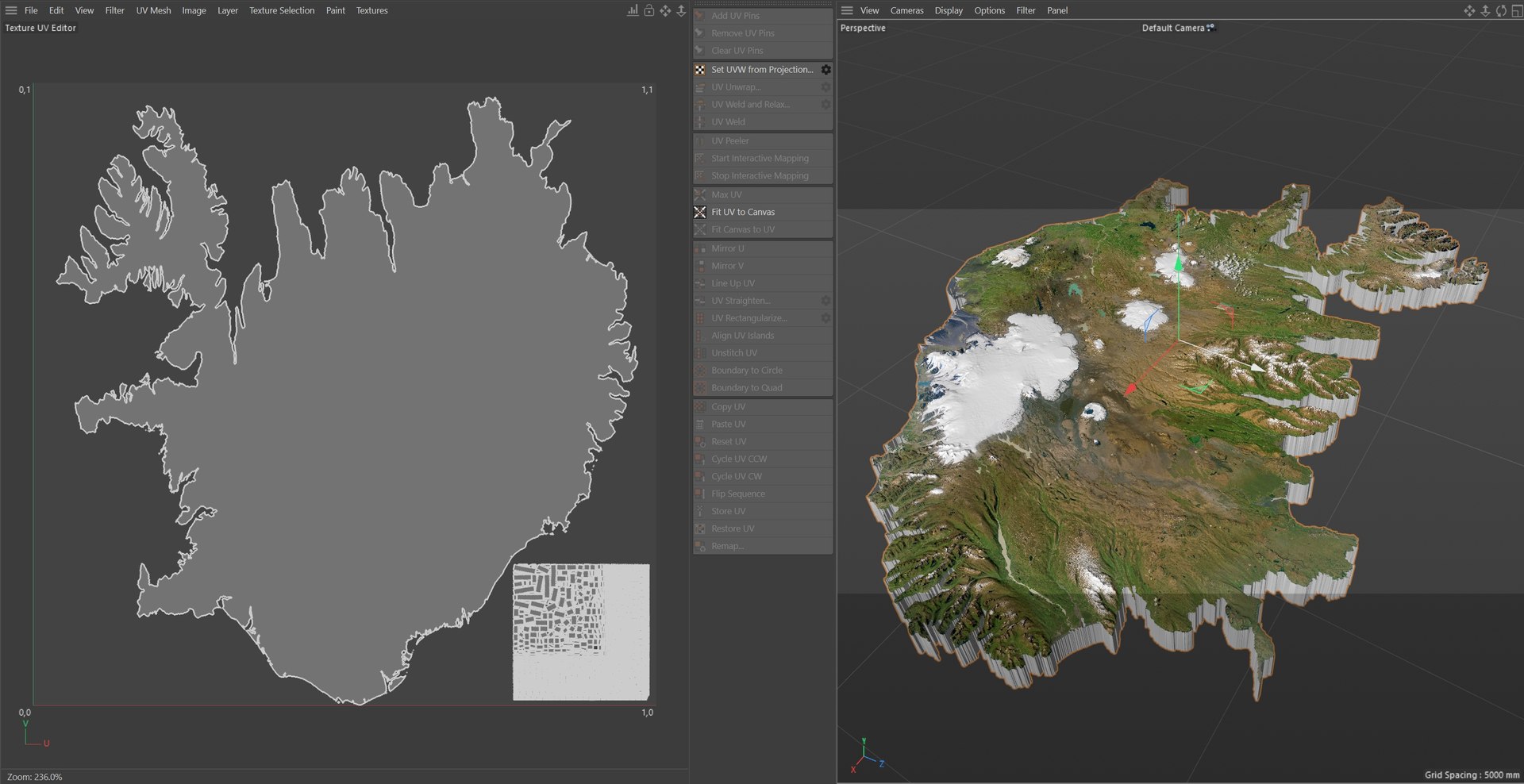 Iceland Terrain Map 3D Model - TurboSquid 2336176