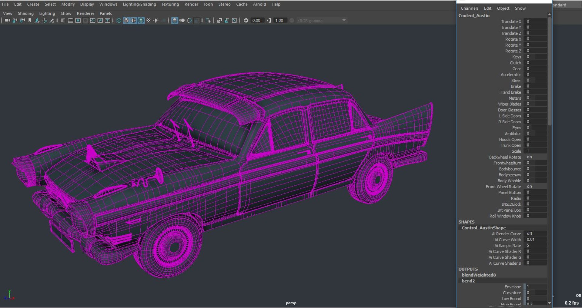 3D 1970 Austin Cambridge Car Model - TurboSquid 1224256
