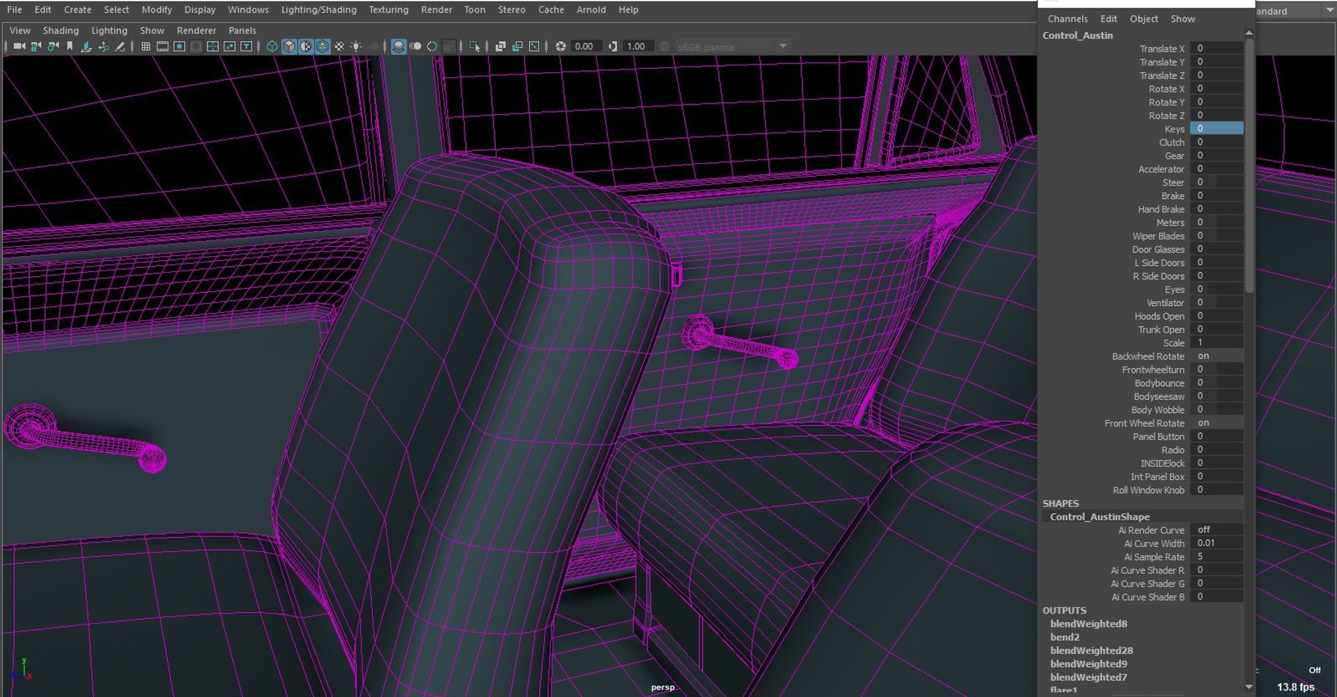 3D 1970 Austin Cambridge Car Model - TurboSquid 1224256