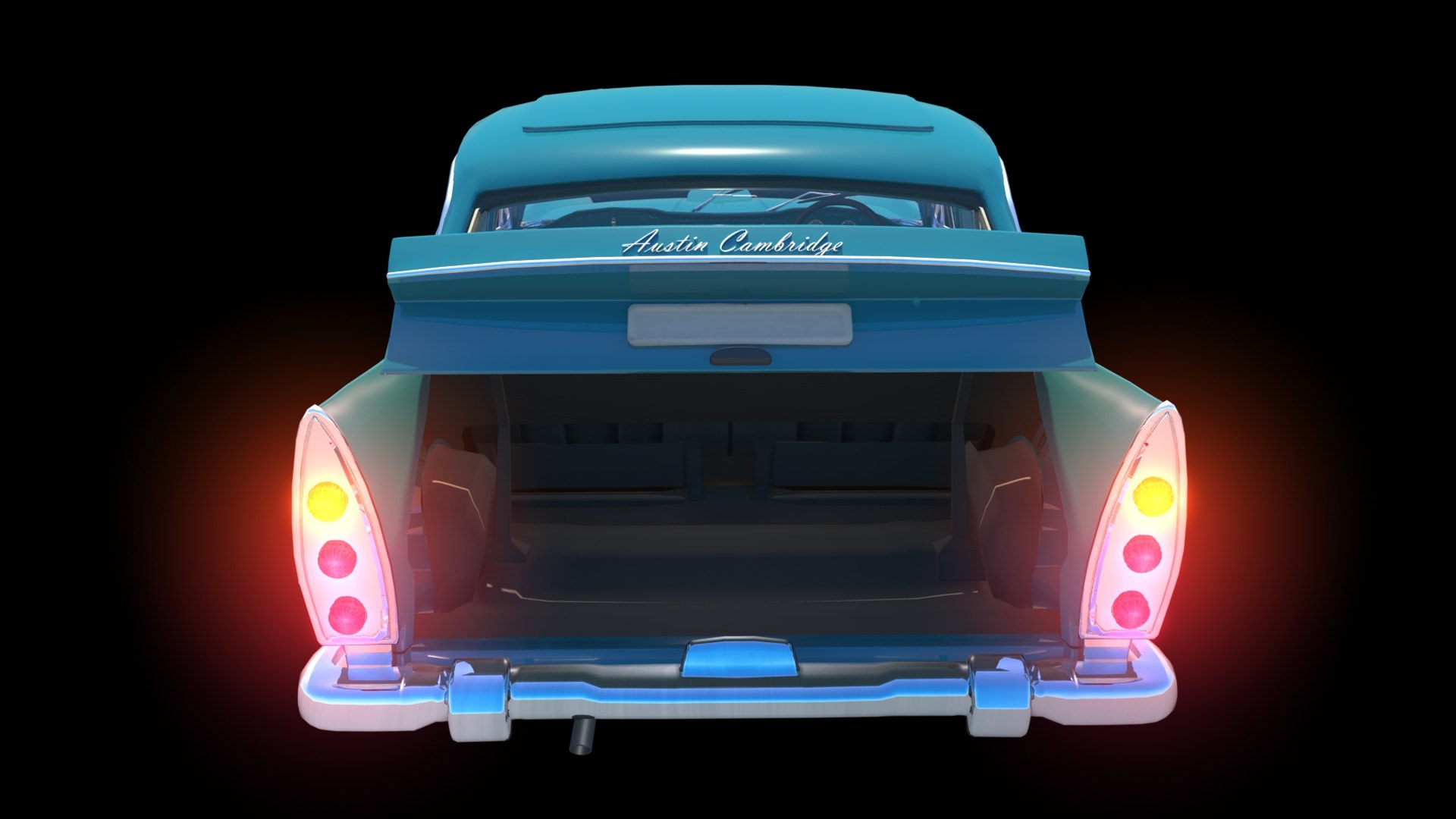3D 1970 Austin Cambridge Car Model - TurboSquid 1224256