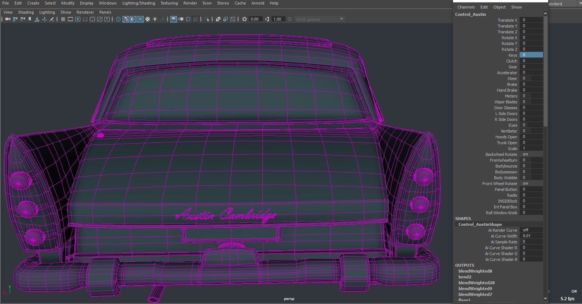 3D 1970 Austin Cambridge Car Model - TurboSquid 1224256
