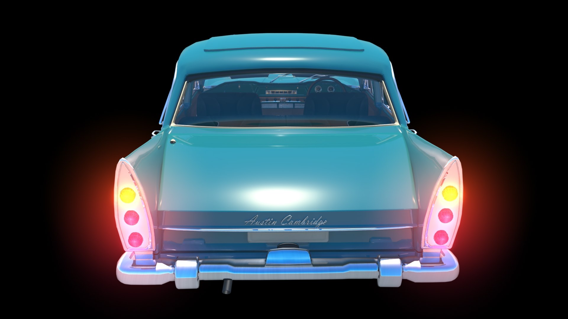 3D 1970 Austin Cambridge Car Model - TurboSquid 1224256