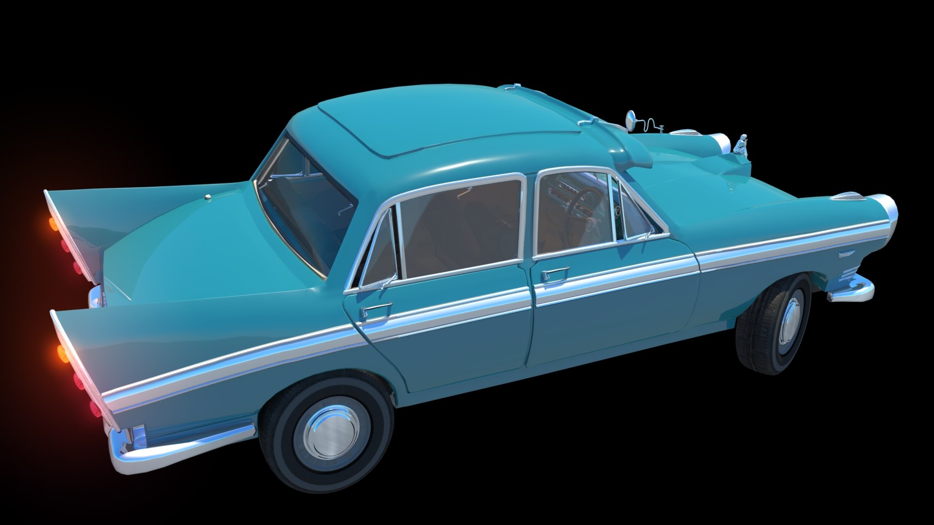 3D 1970 Austin Cambridge Car Model - TurboSquid 1224256