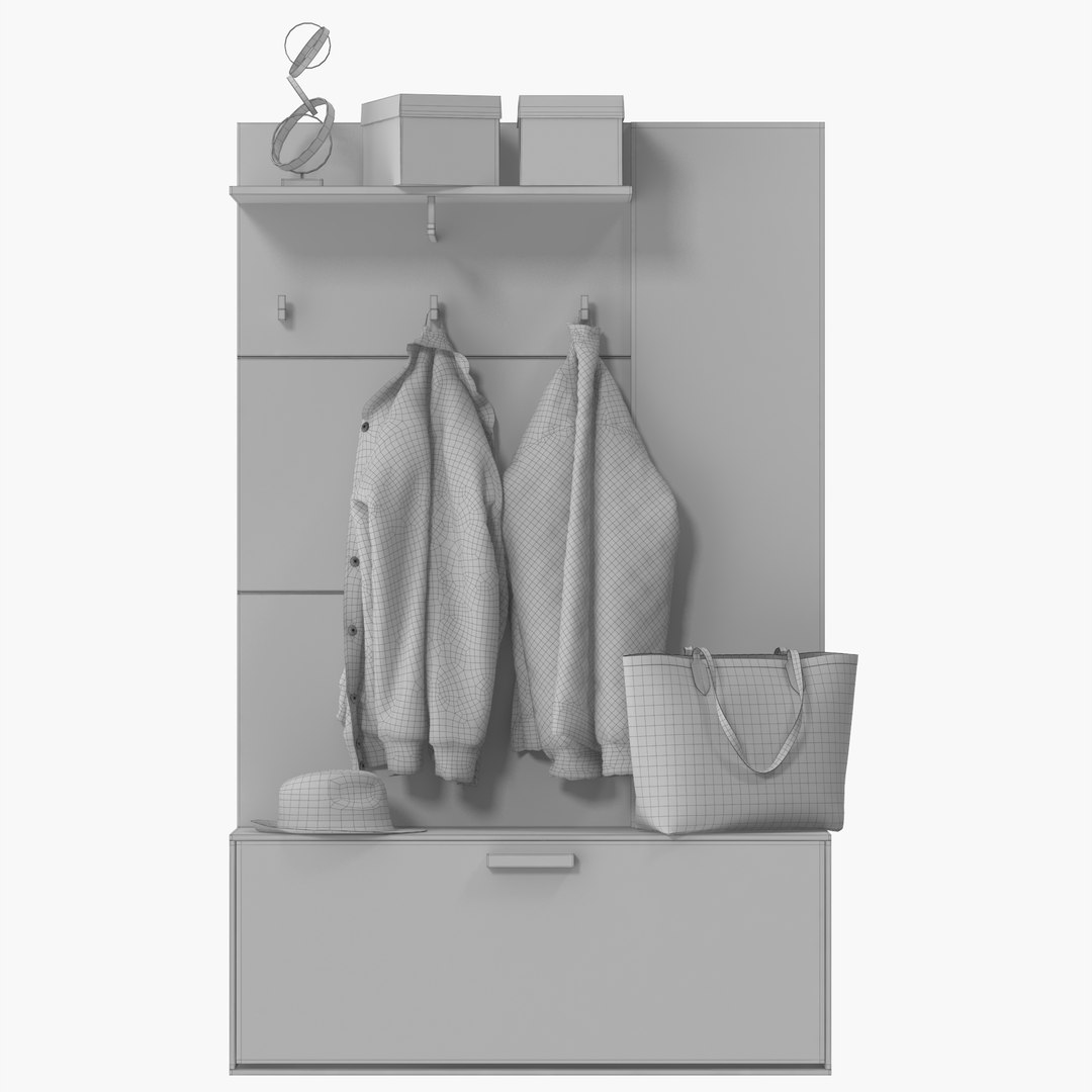 3D Model Gratton Hallway Unit - TurboSquid 1459862