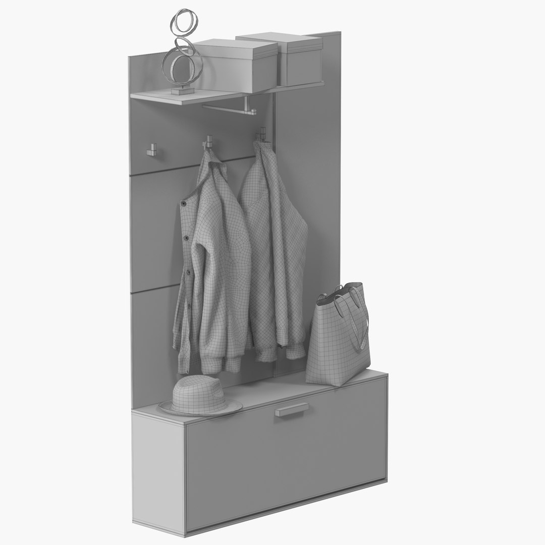 3D Model Gratton Hallway Unit - TurboSquid 1459862