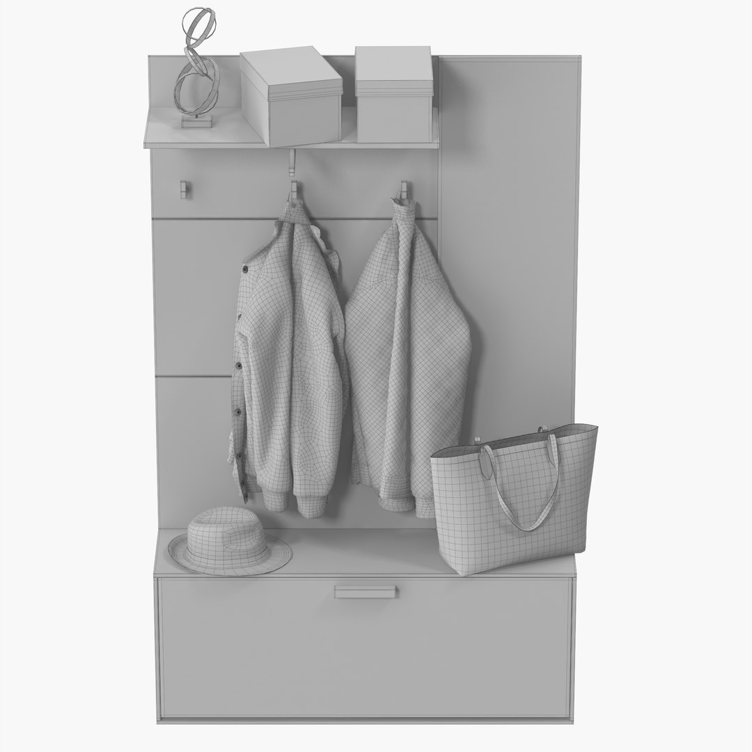 3D Model Gratton Hallway Unit - TurboSquid 1459862