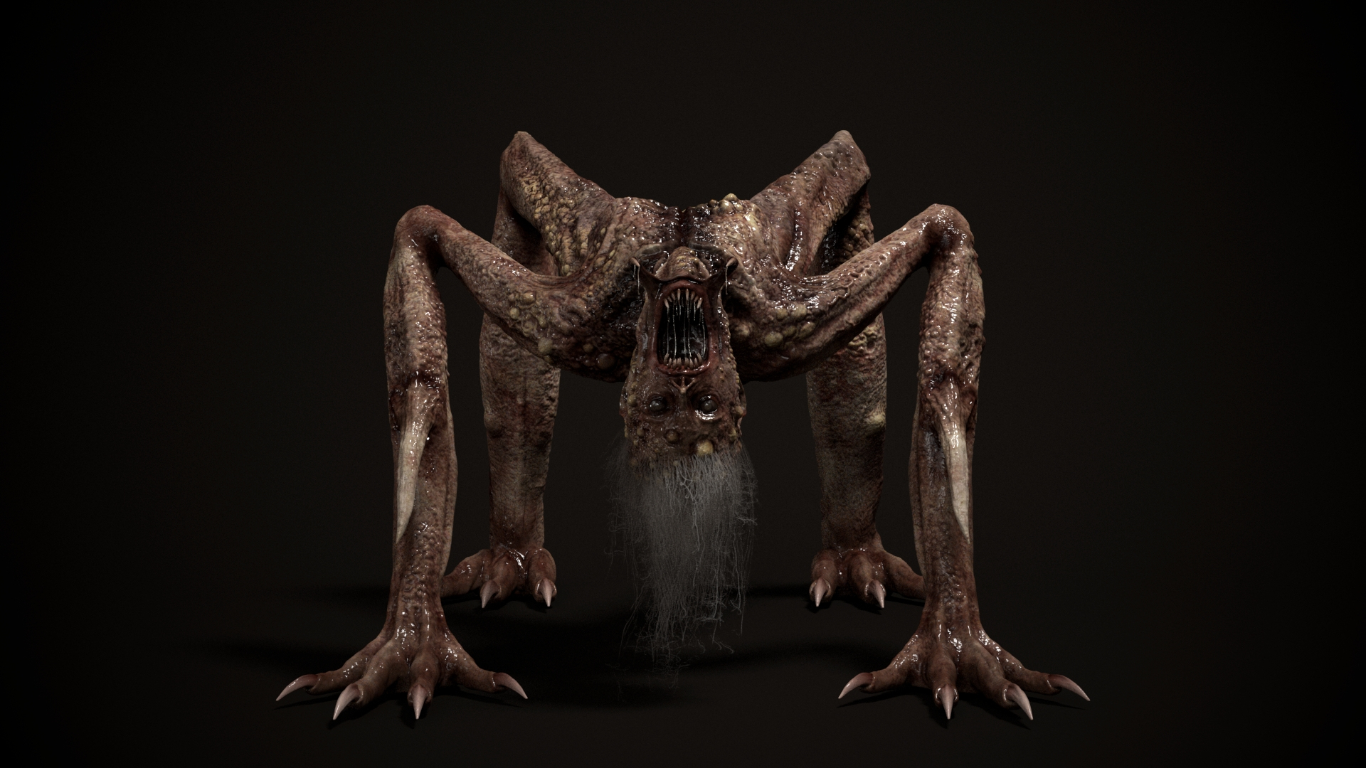 3D Mutant Spider Lady - TurboSquid 2342091