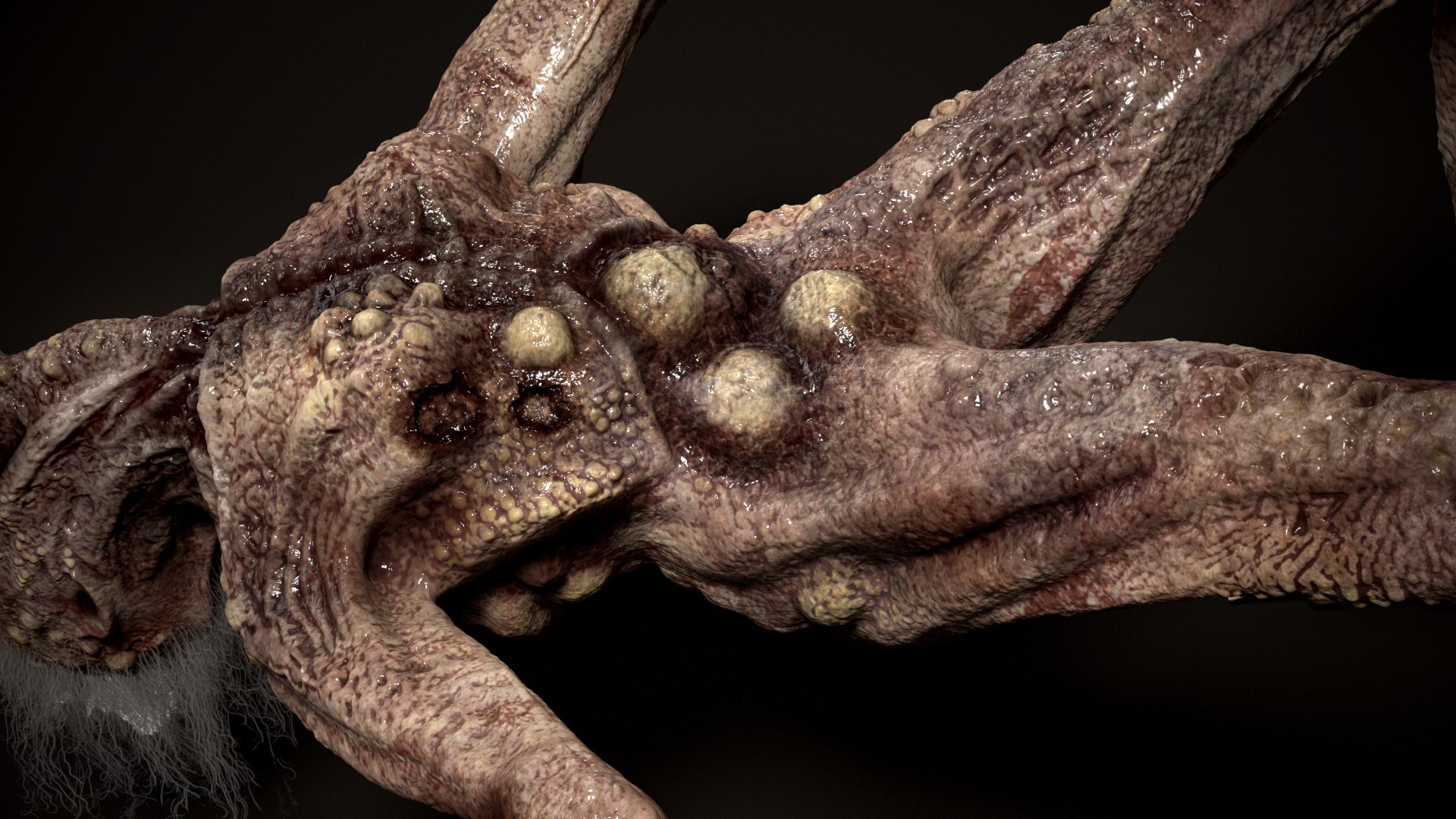 3D Mutant Spider Lady - TurboSquid 2342091