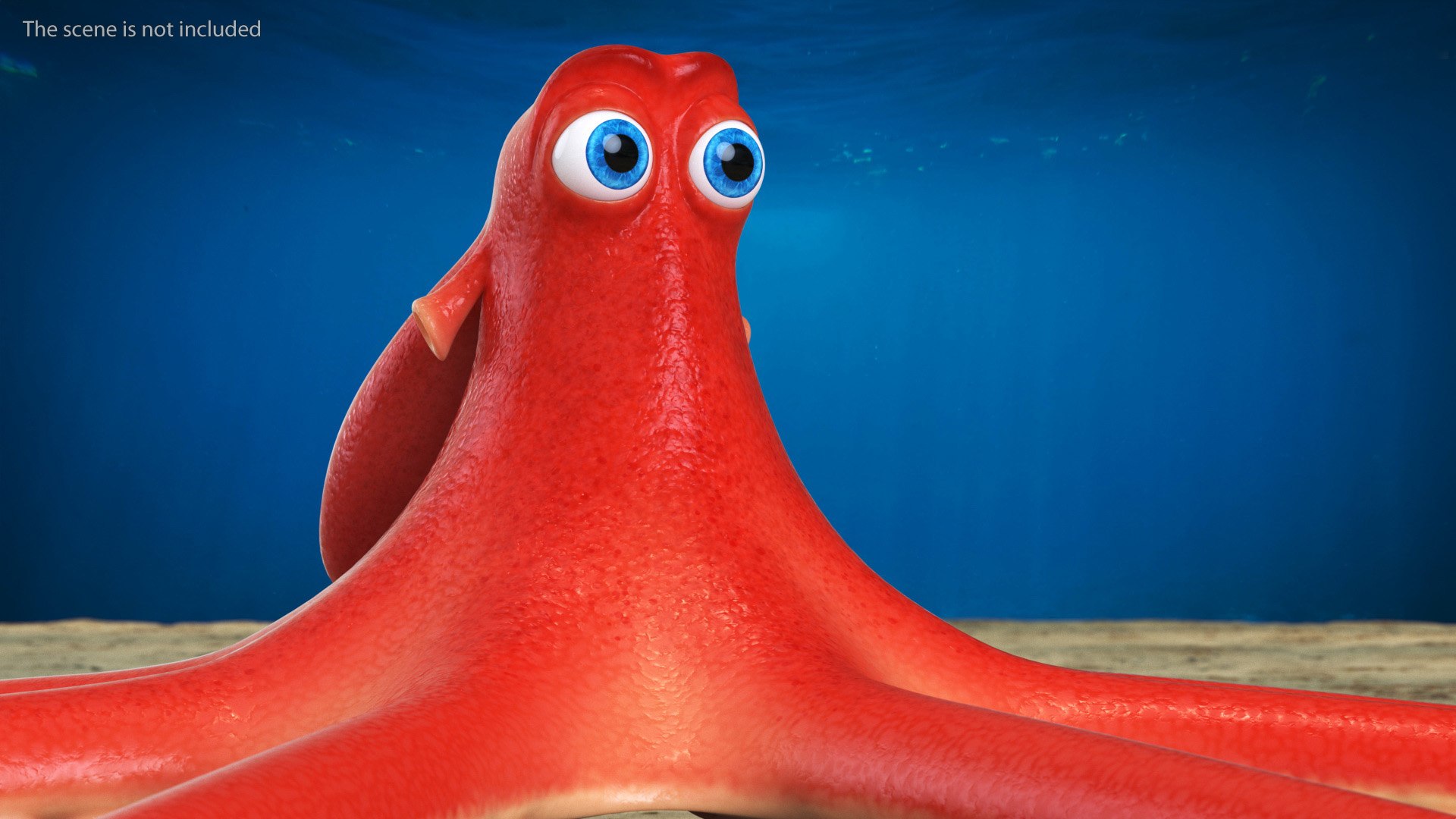 Cartoon Character Octopus 3D - TurboSquid 1970849
