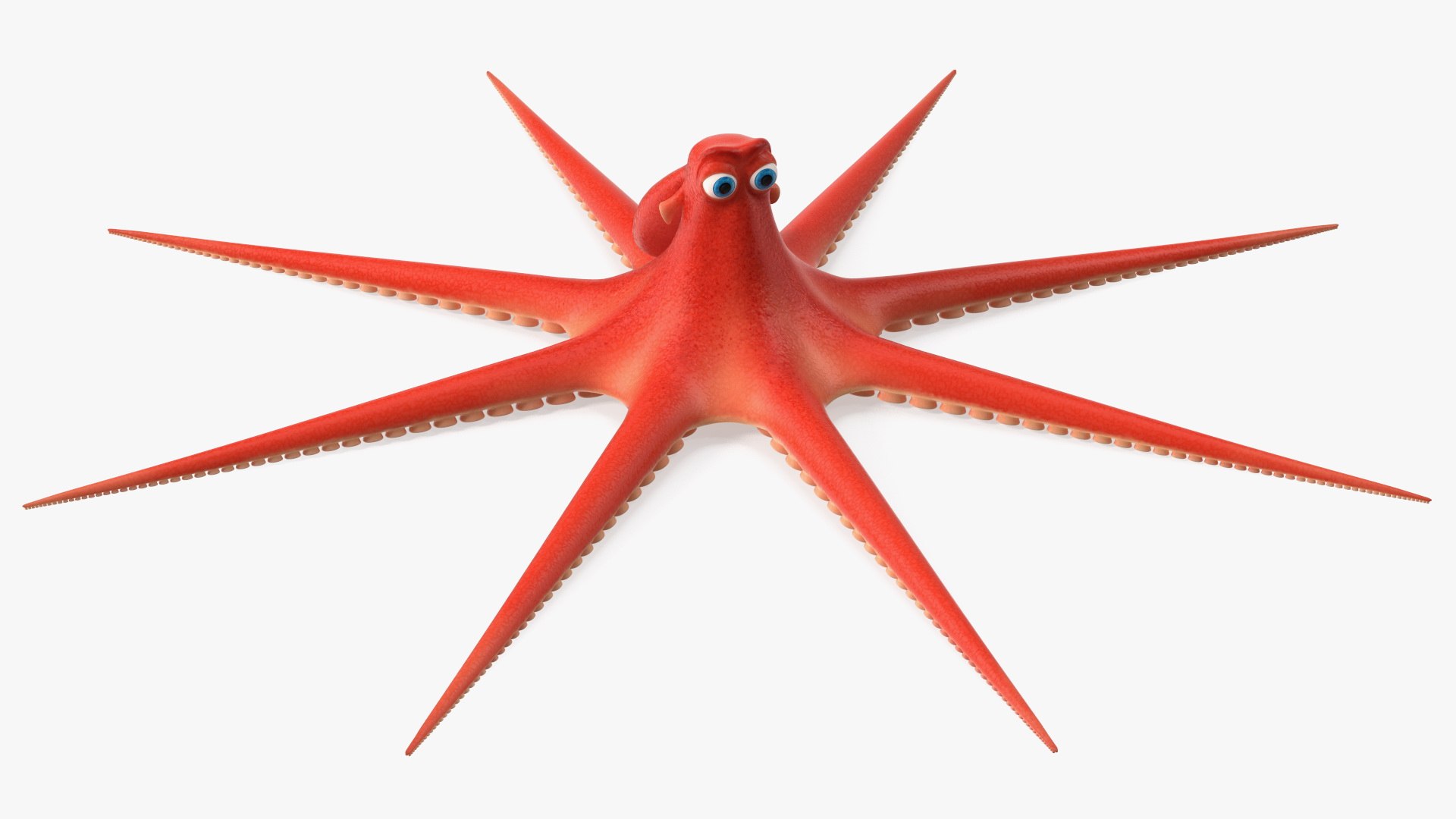 Cartoon Character Octopus 3D - TurboSquid 1970849