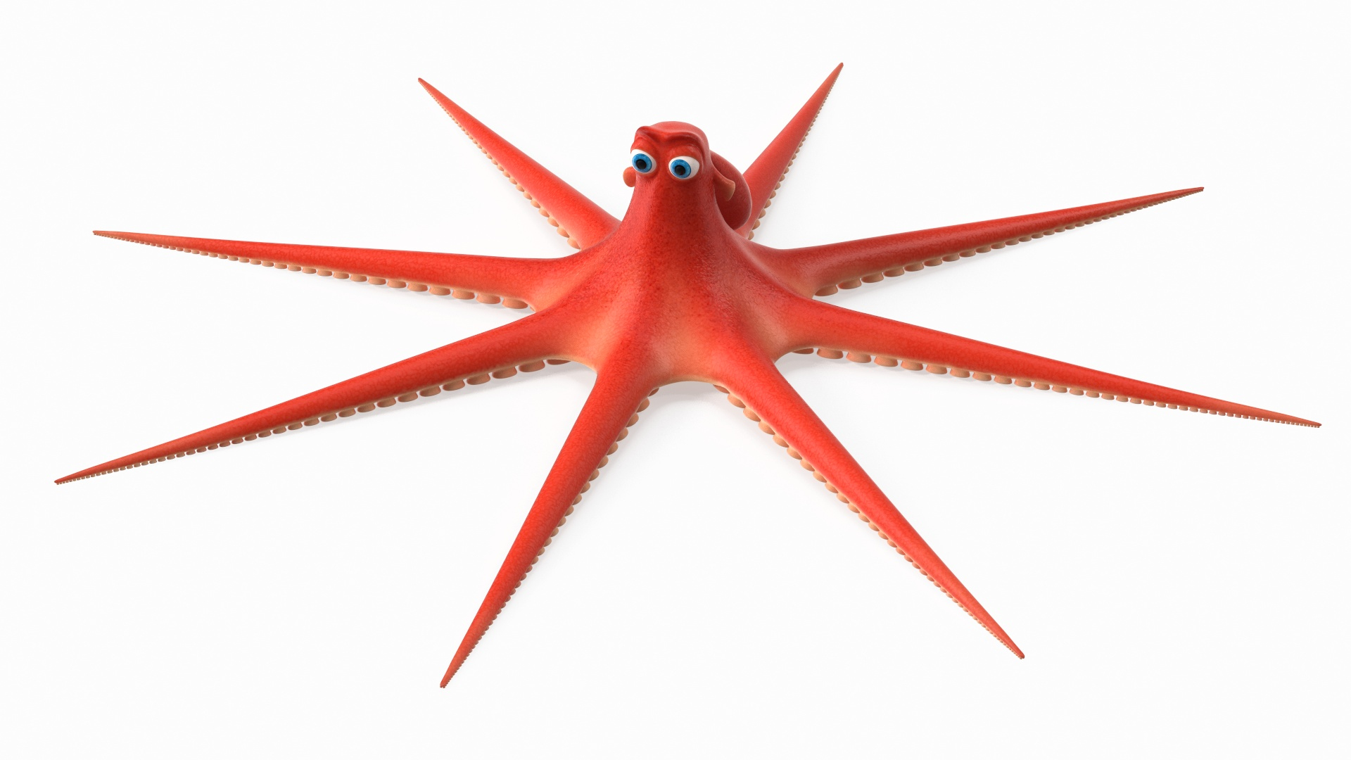 Cartoon Character Octopus 3D - TurboSquid 1970849