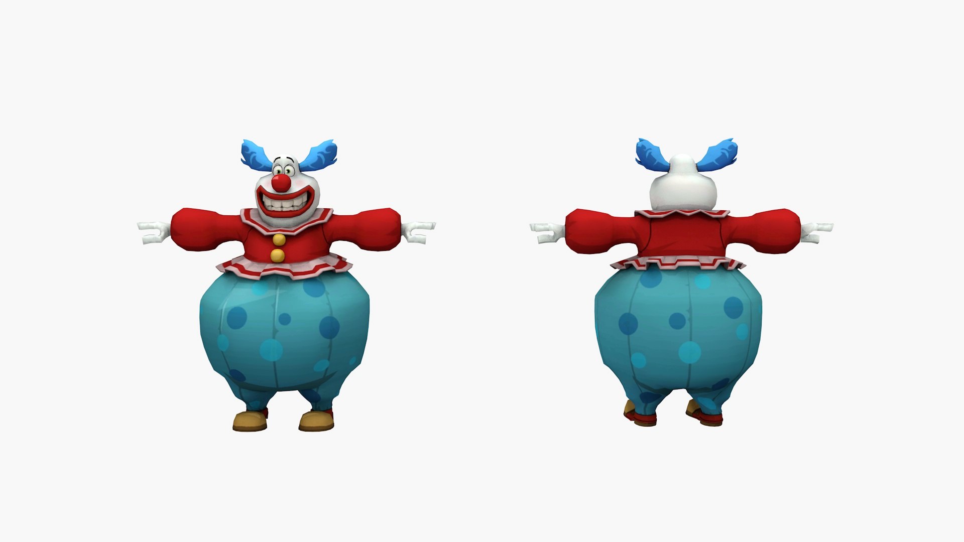 3D Model Jangles The Clown - TurboSquid 2376015