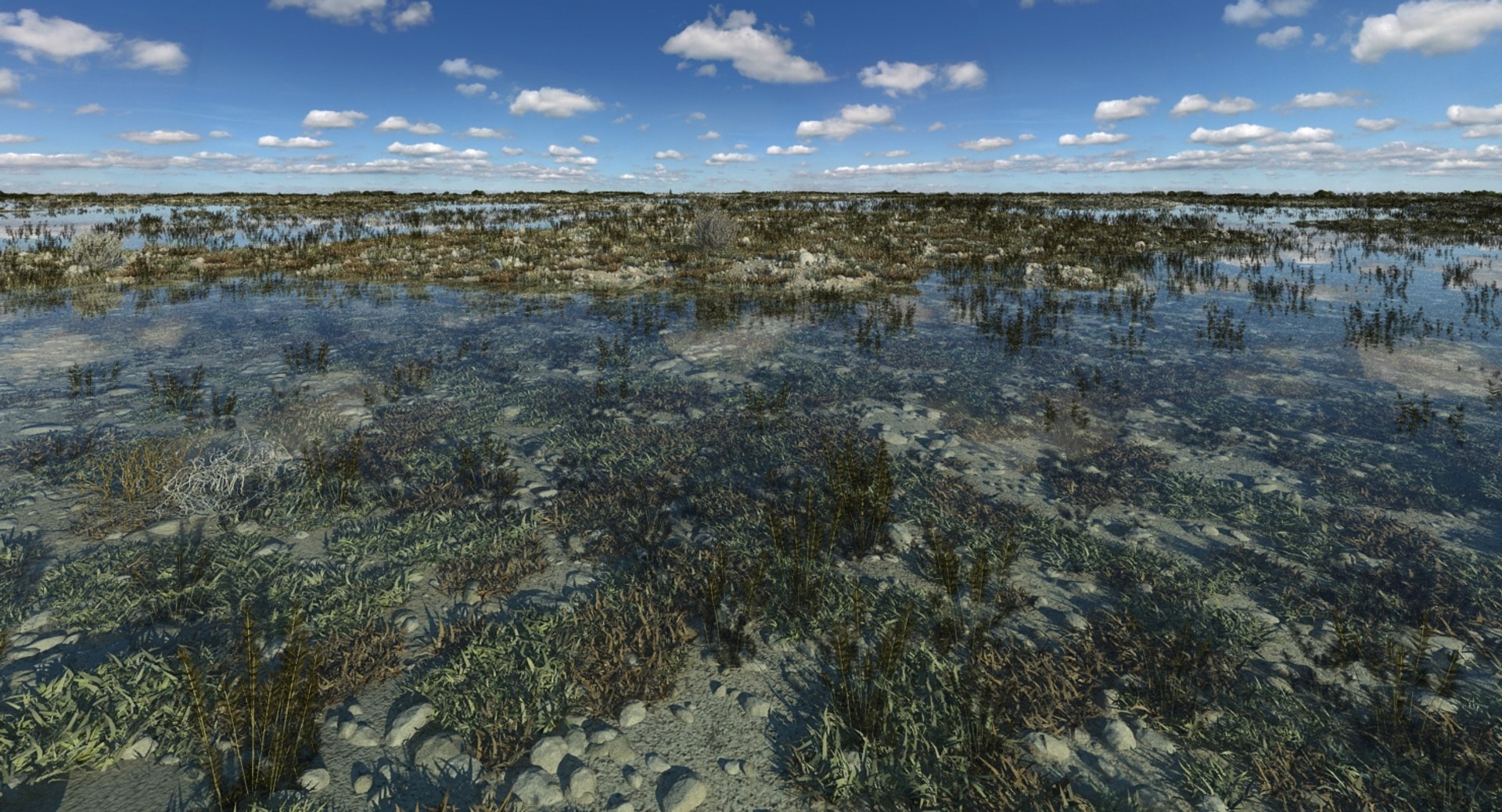 3d Model Water Landscape