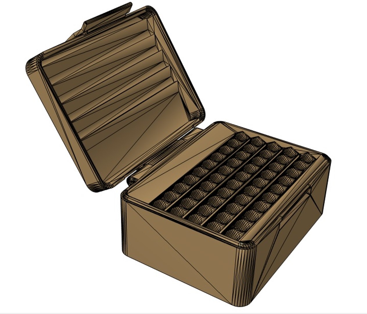 3D Ammo Box 300 Aac - TurboSquid 1358008