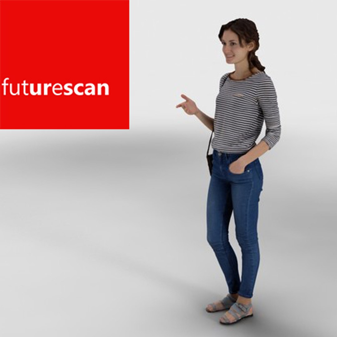 Scan People Smile 3d Max