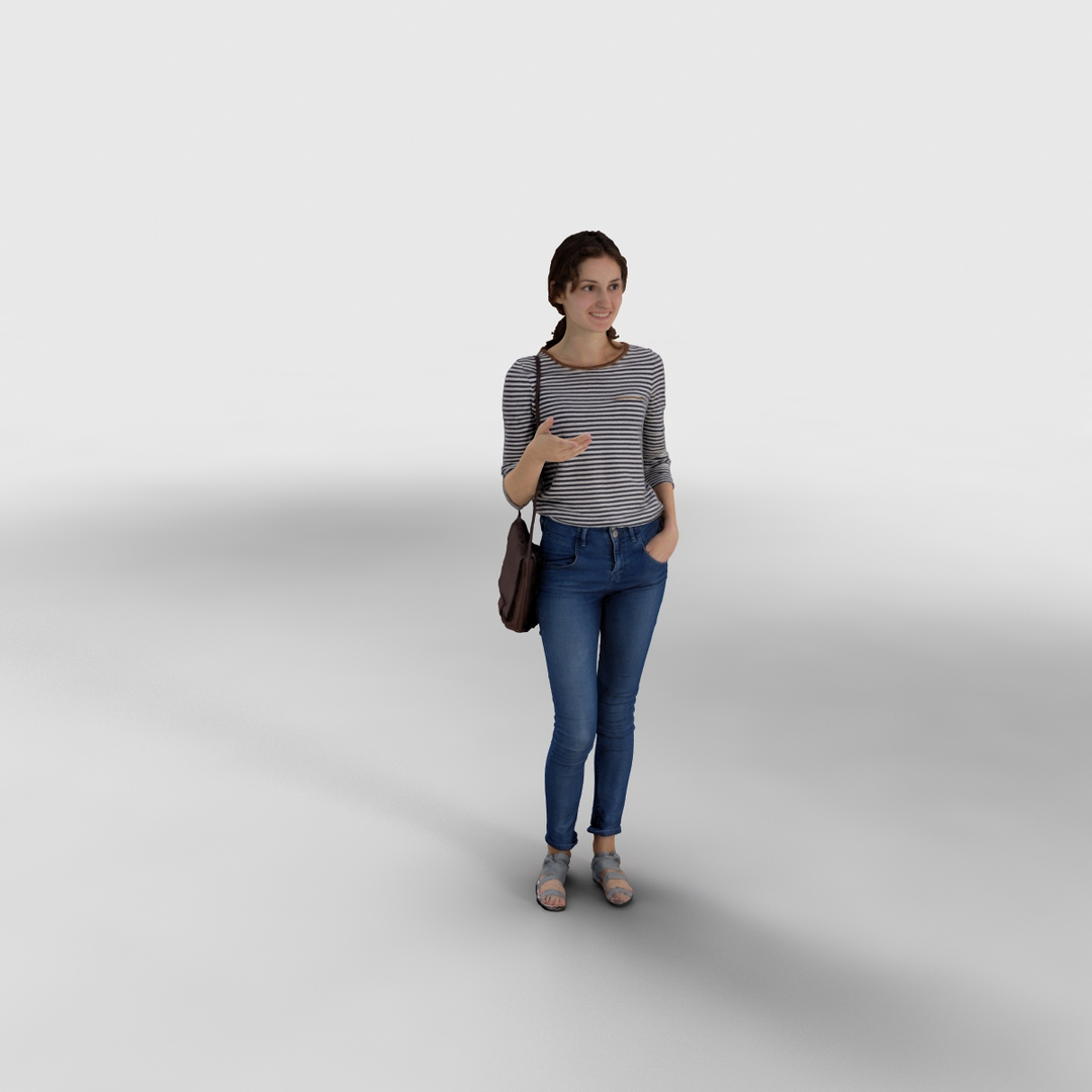 Scan People Smile 3d Max