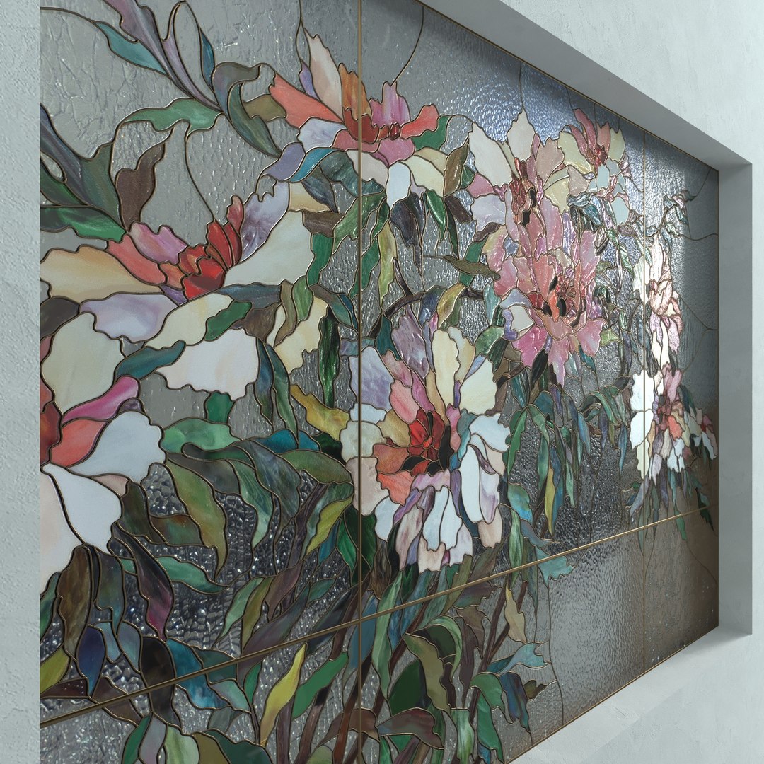 Stained Glass 3D Model - TurboSquid 1539729