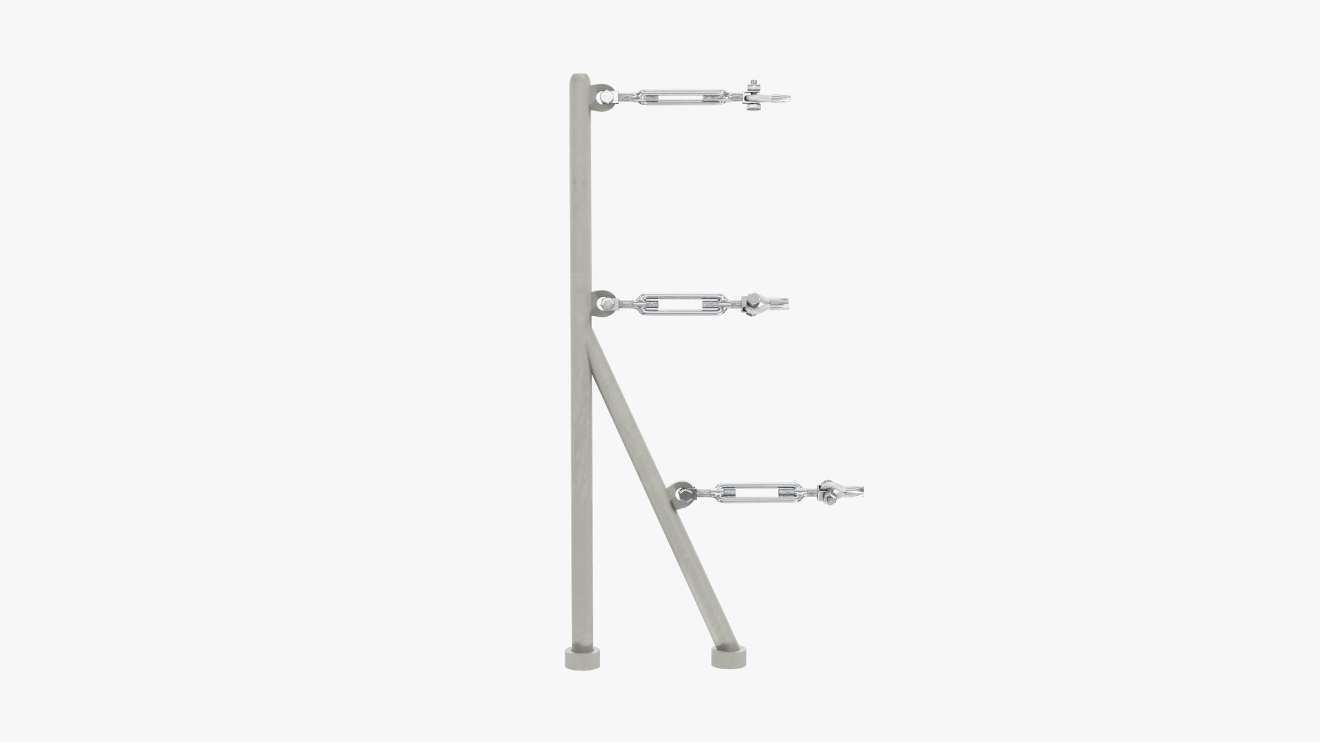 3D Model Ship Handrails Post V4 - TurboSquid 2106420