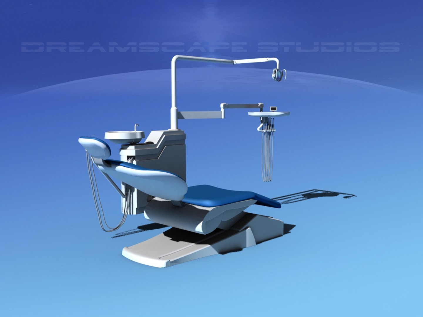 3D Model Dental Exam Chair - TurboSquid 1212700