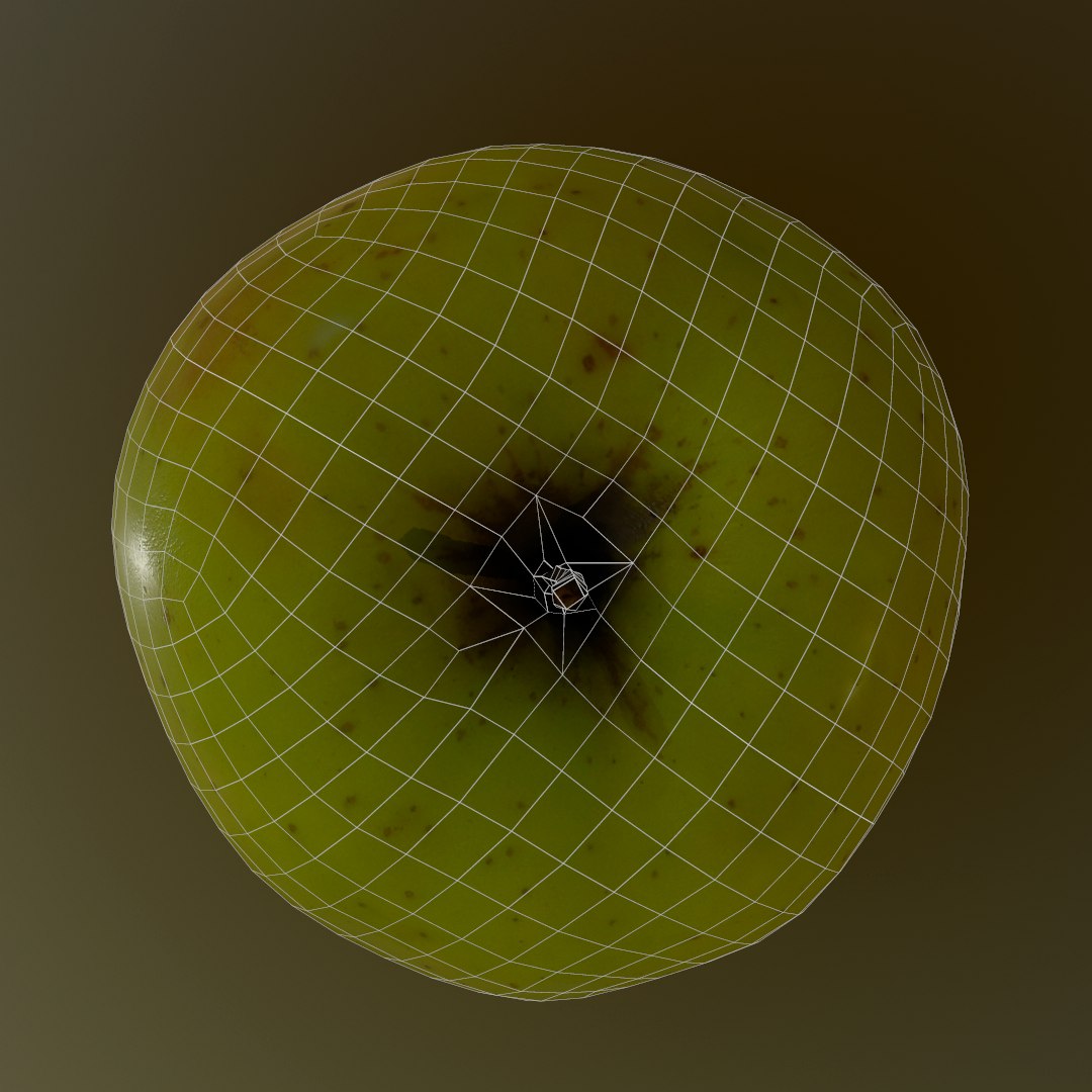 3D Apple - TurboSquid 1735007
