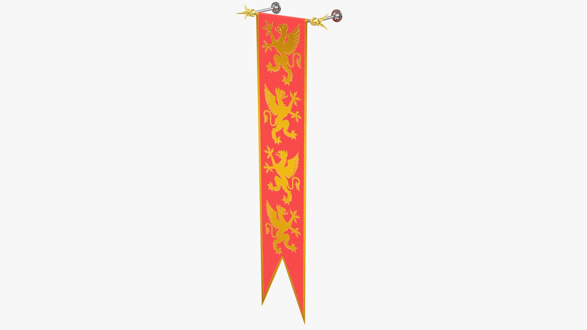 Knight Flag Model - TurboSquid 1679875