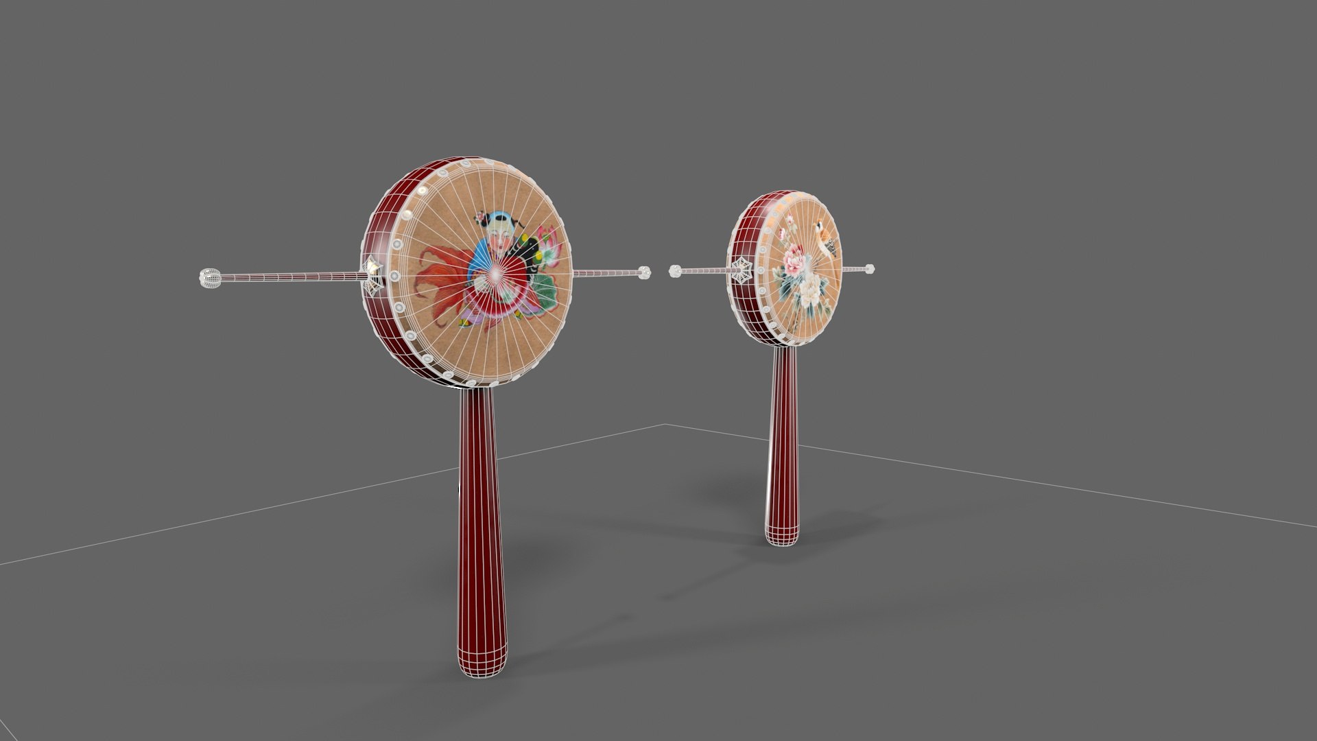 Chinese Rattle Model - TurboSquid 2428277