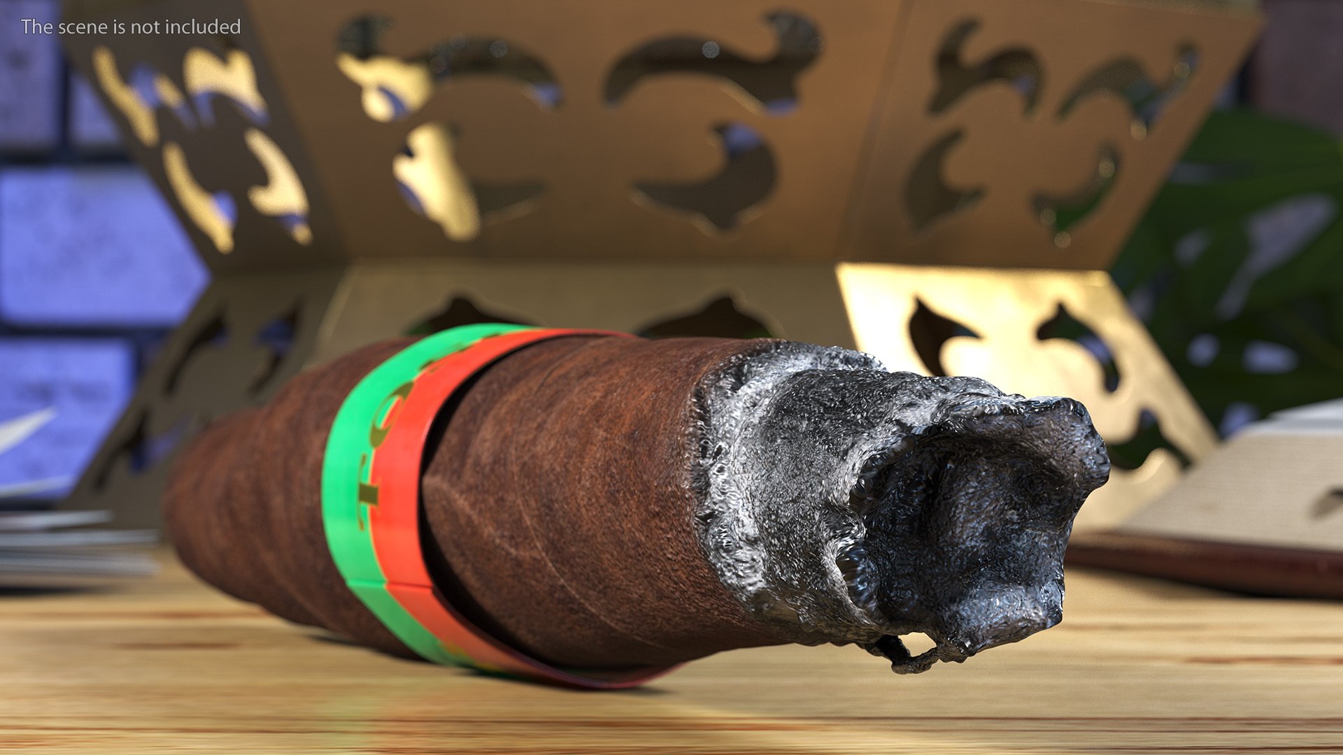 Smoldering Toscano Cigar 3D Model - TurboSquid 1853342